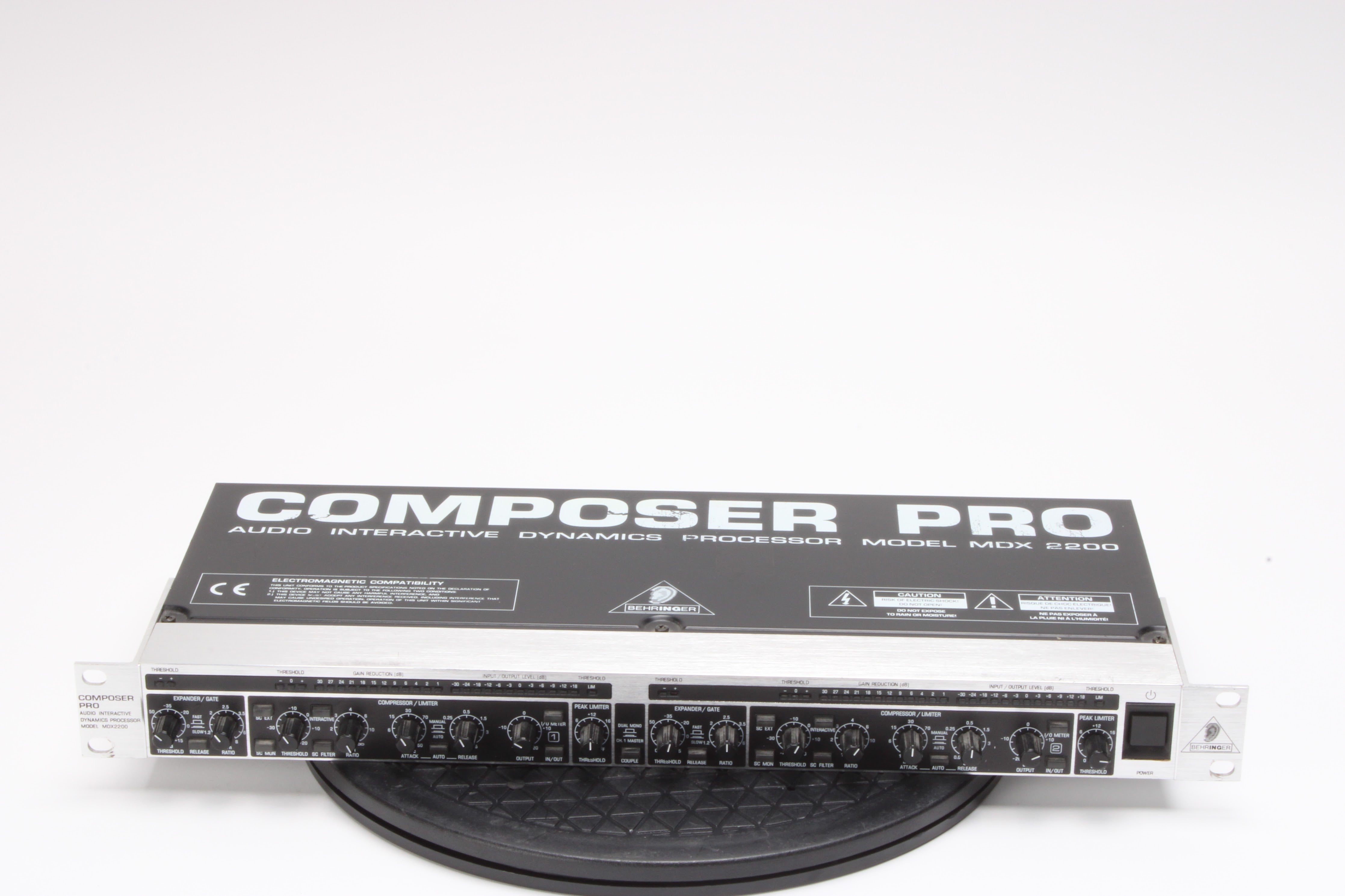 Behringer Composer Pro MDX 2200 Audio Interactive Dynamics Processor ...