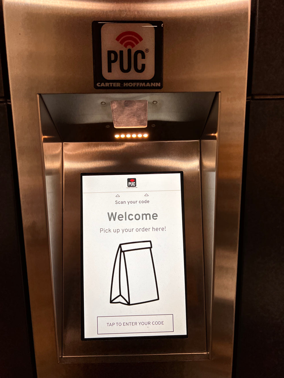 Carter Hoffmann PUCA-24S Automated Food Locker / Pickup Cabinet / 2x P ...