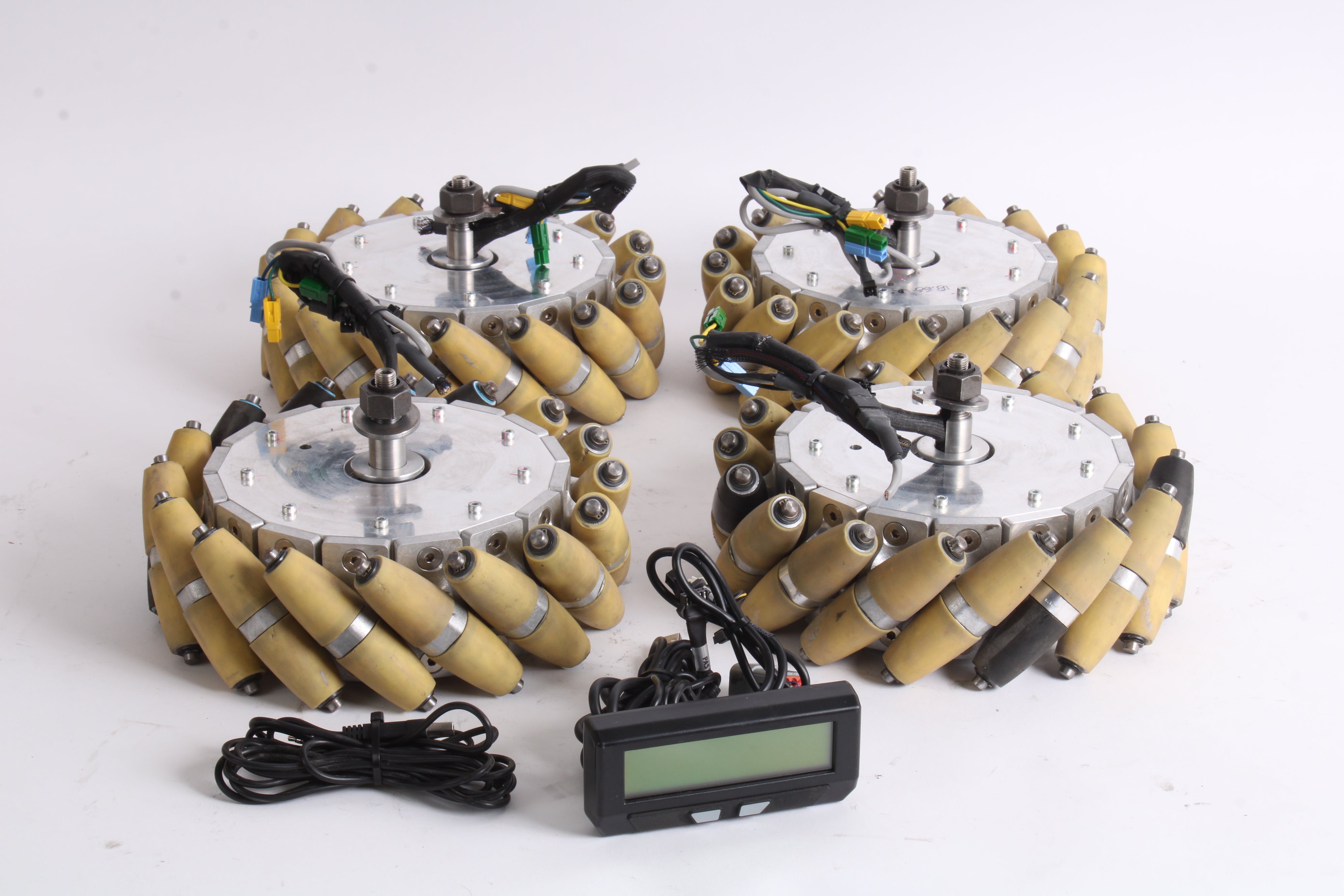 Crystalyte Mecanum Omni-Directional Hub 10" Wheel Set W/ Display – NTC Tech