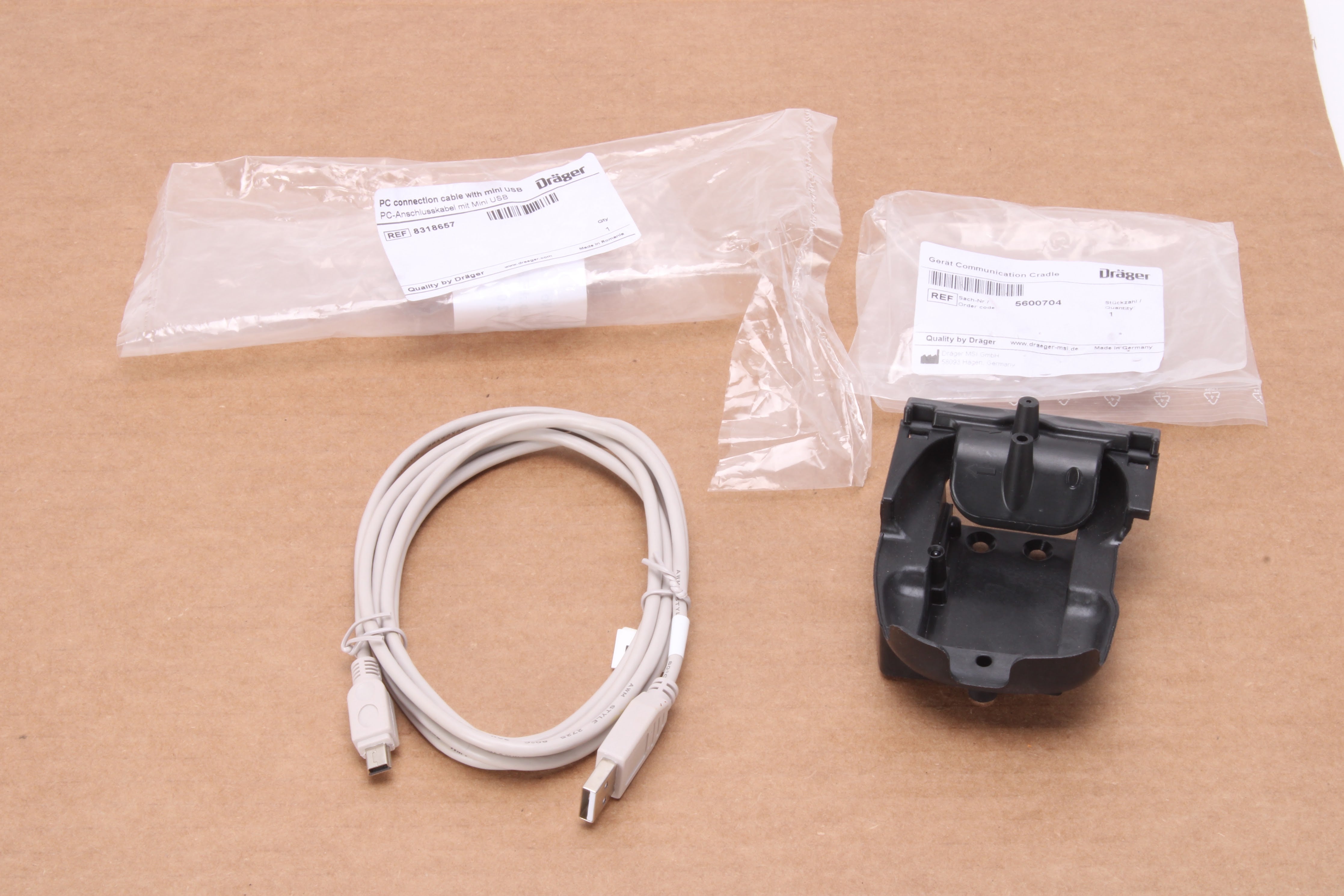 Drager 8318587 USB Communication Cradle for Pac Units With USB Cable ...