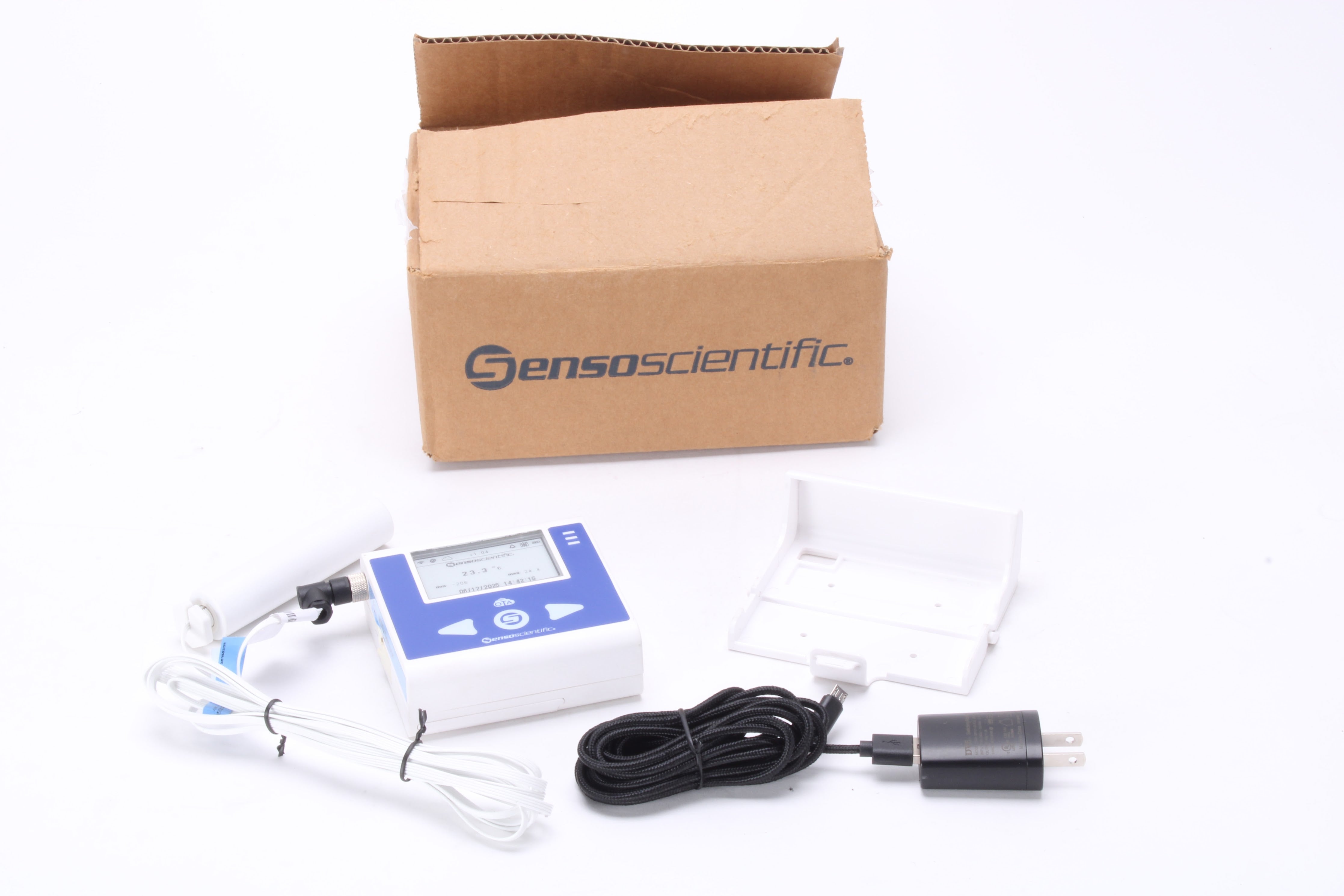 SensoScientific B80-200-OTA Temp Data Logger With SRC3-4034 Temperatur ...