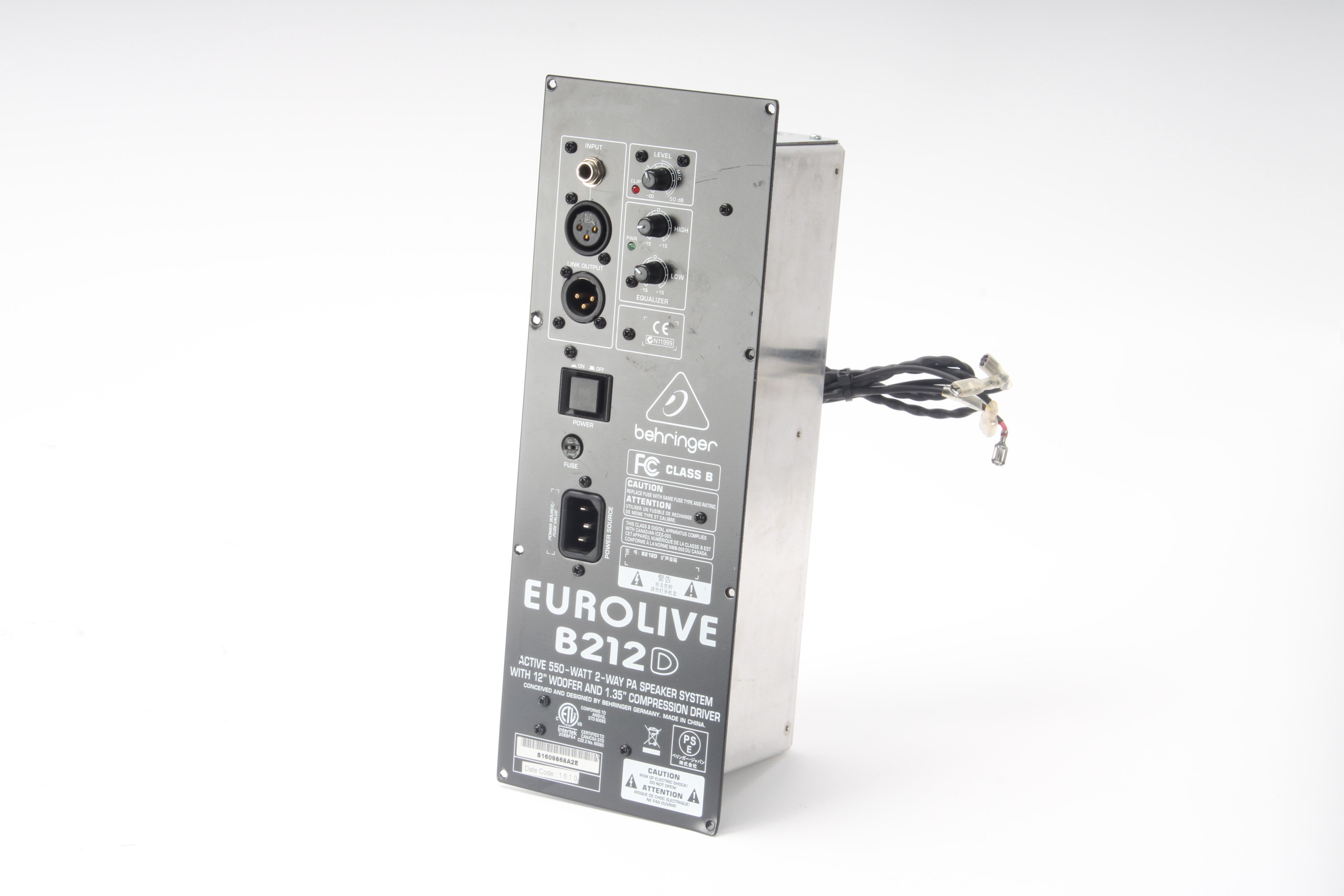 Behringer Eurolive B212D Power Control Board and Amplifier - AS IS ...