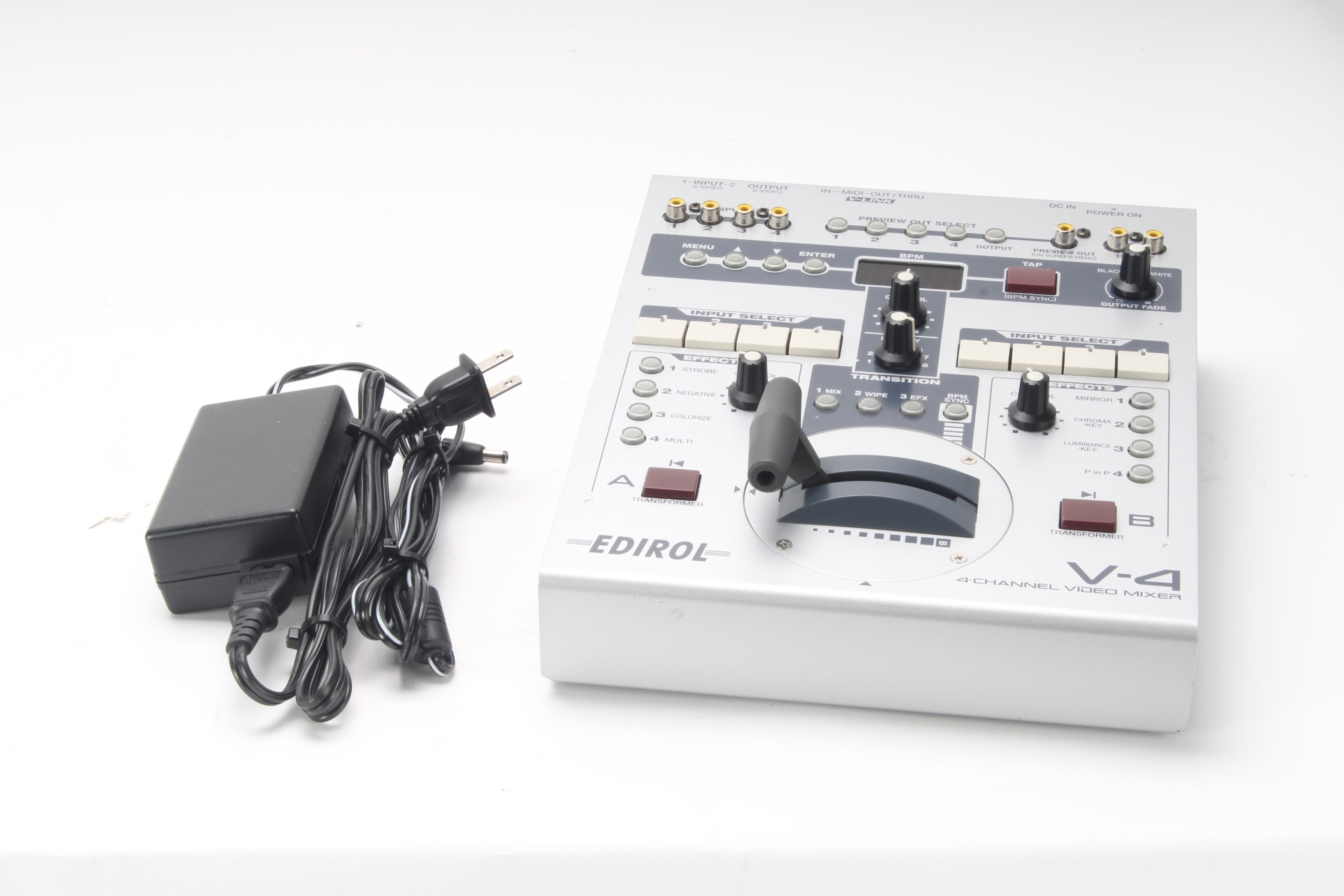 Edirol V-4 4 Channel Video Mixer Switcher With Power Supply - AS IS ...