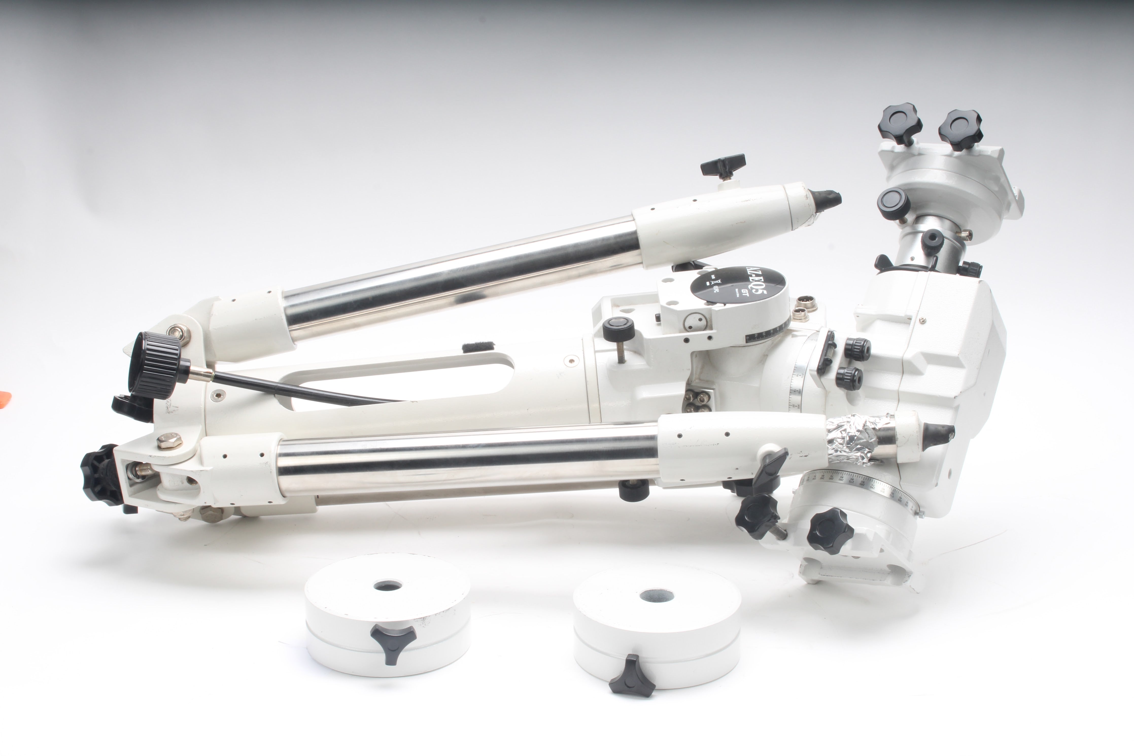 Sky-Watcher AZ-EQ5 Heavy Duty Telescope Pier Tripod W/ 2x Counterweigh ...