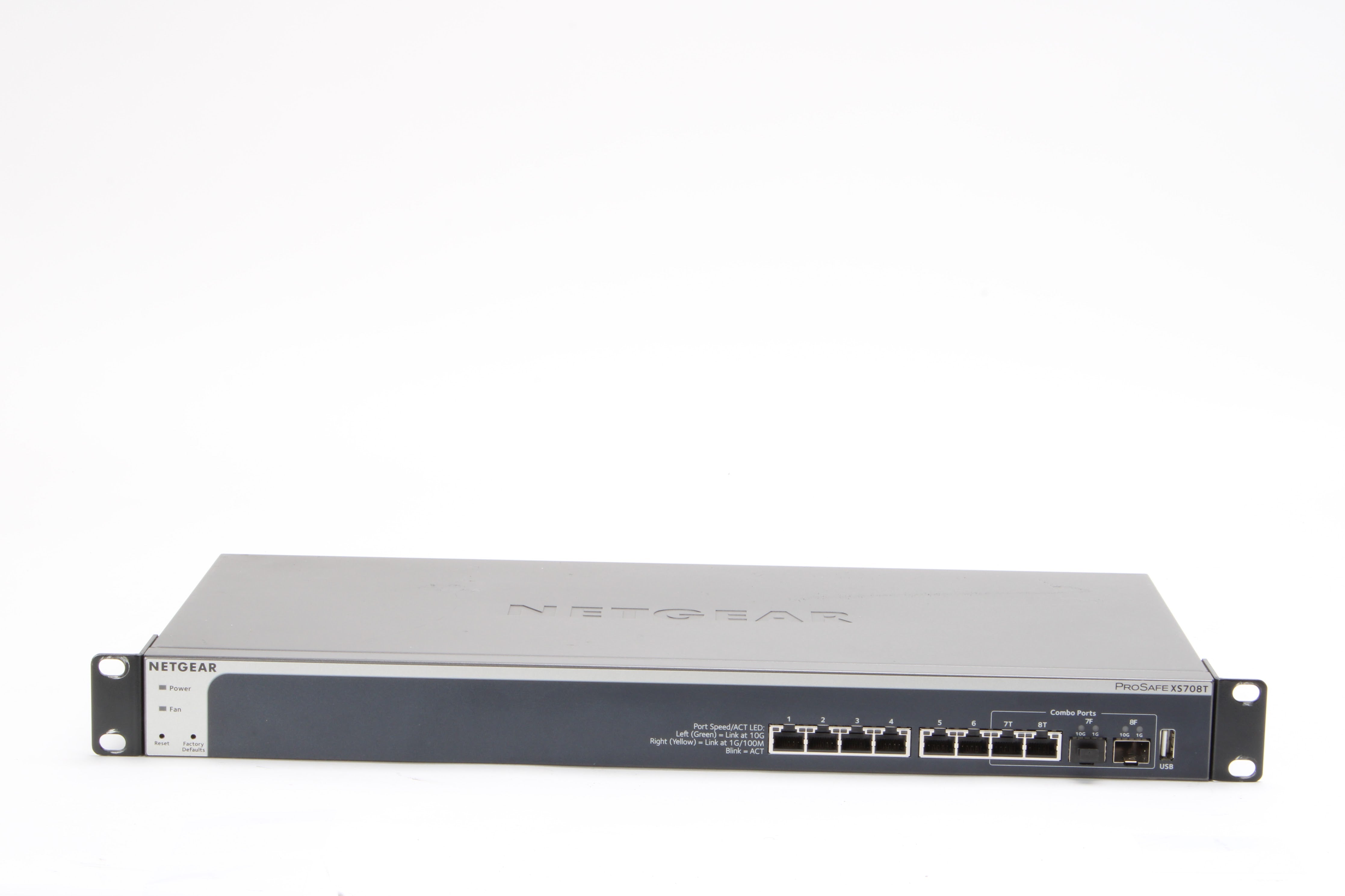 Netgear XS708T 8-Port 10-Gigabit Smart Managed Switch – NTC Tech