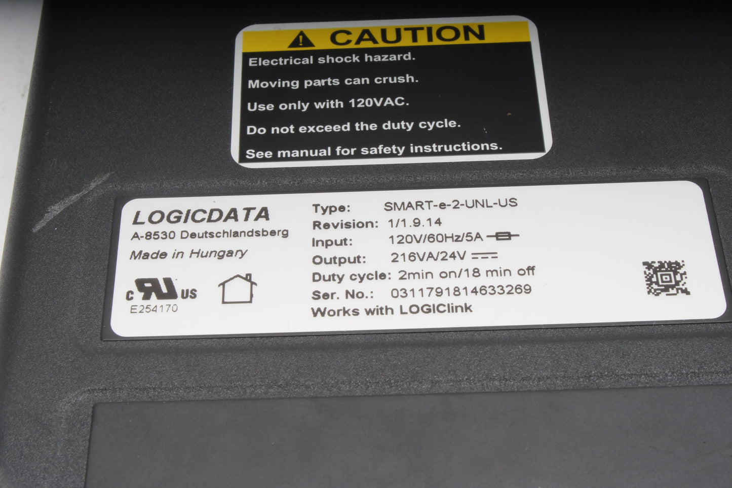 LogicData SMART-e-2-UNL-US Control Unit – NTC Tech