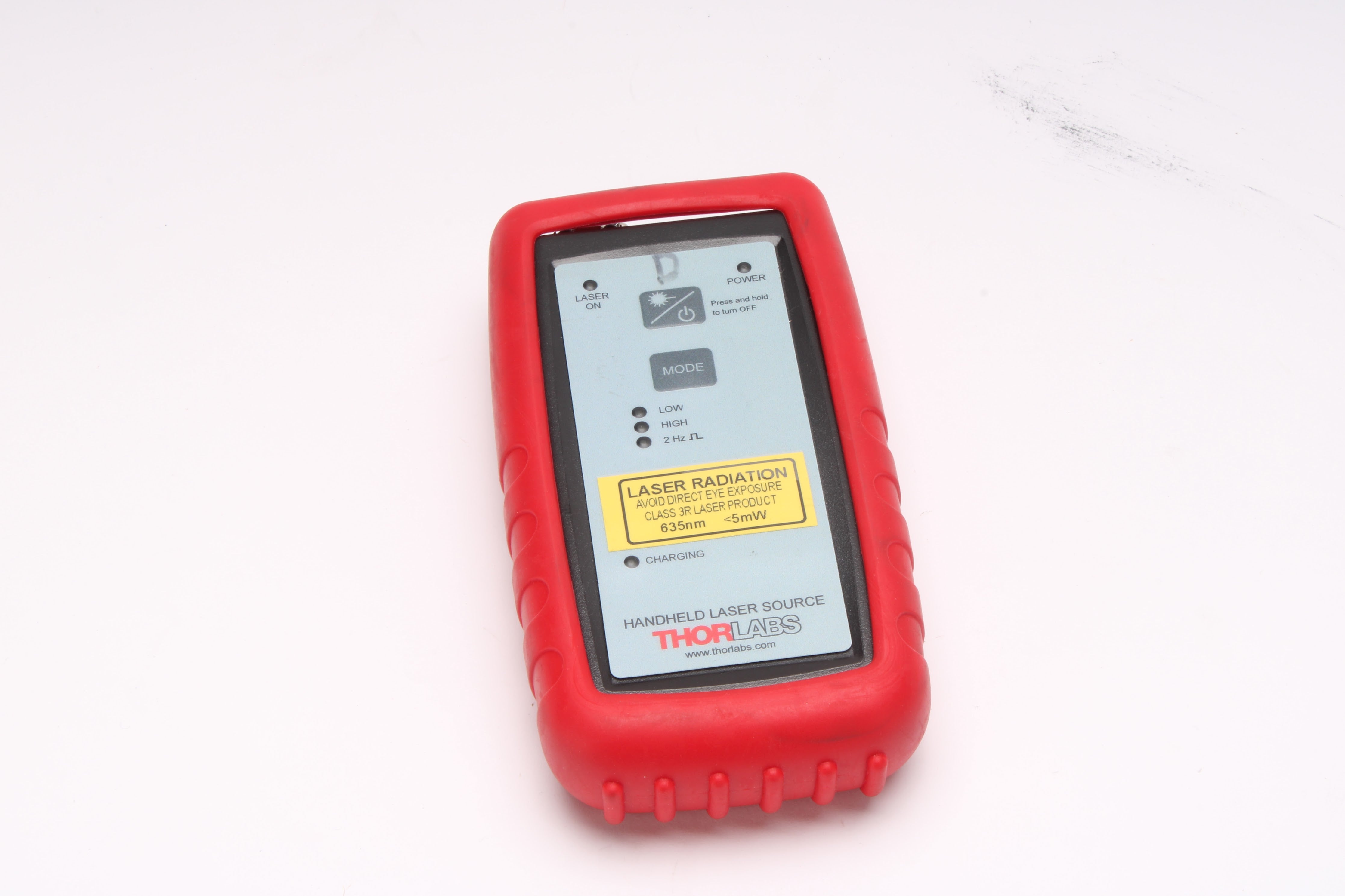 Thorlabs HLS635 Handheld Laser Source 635nm 5mW With Rubber Case - Bad ...