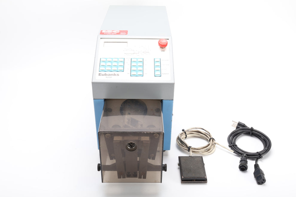Eubanks 9200 Wire Stripper With Foot Pedal and AC Power Cord – NTC Tech