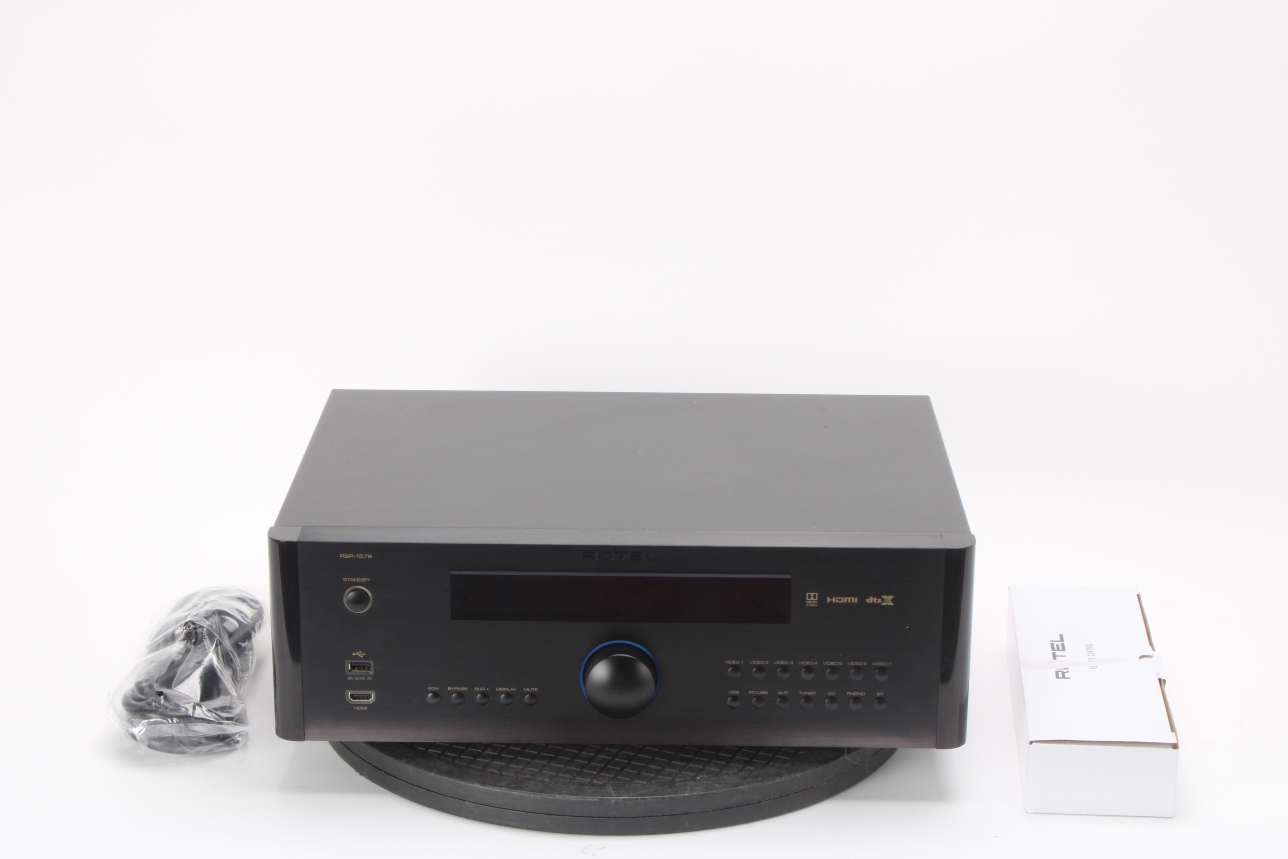 Rotel RSP-1576 MKII 7.1 Channel Surround Sound Processor With Remote C ...
