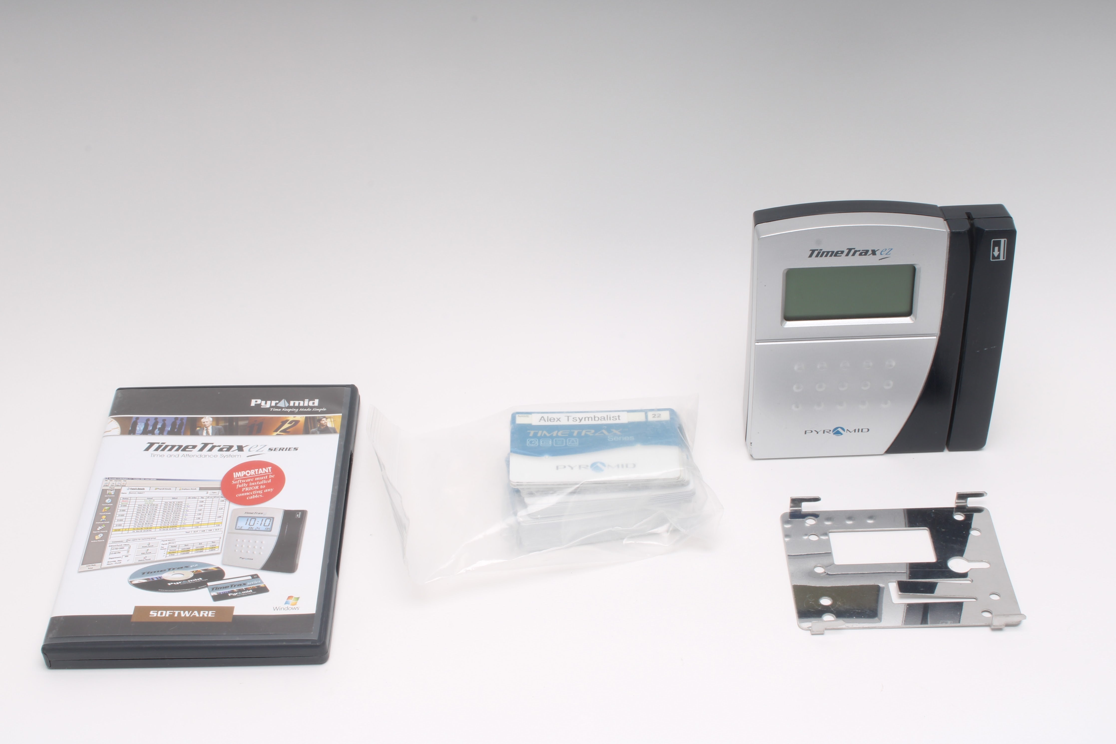 Pyramid Timetrax EZ PTI Ethernet Terminal Time Clock System With Acces ...