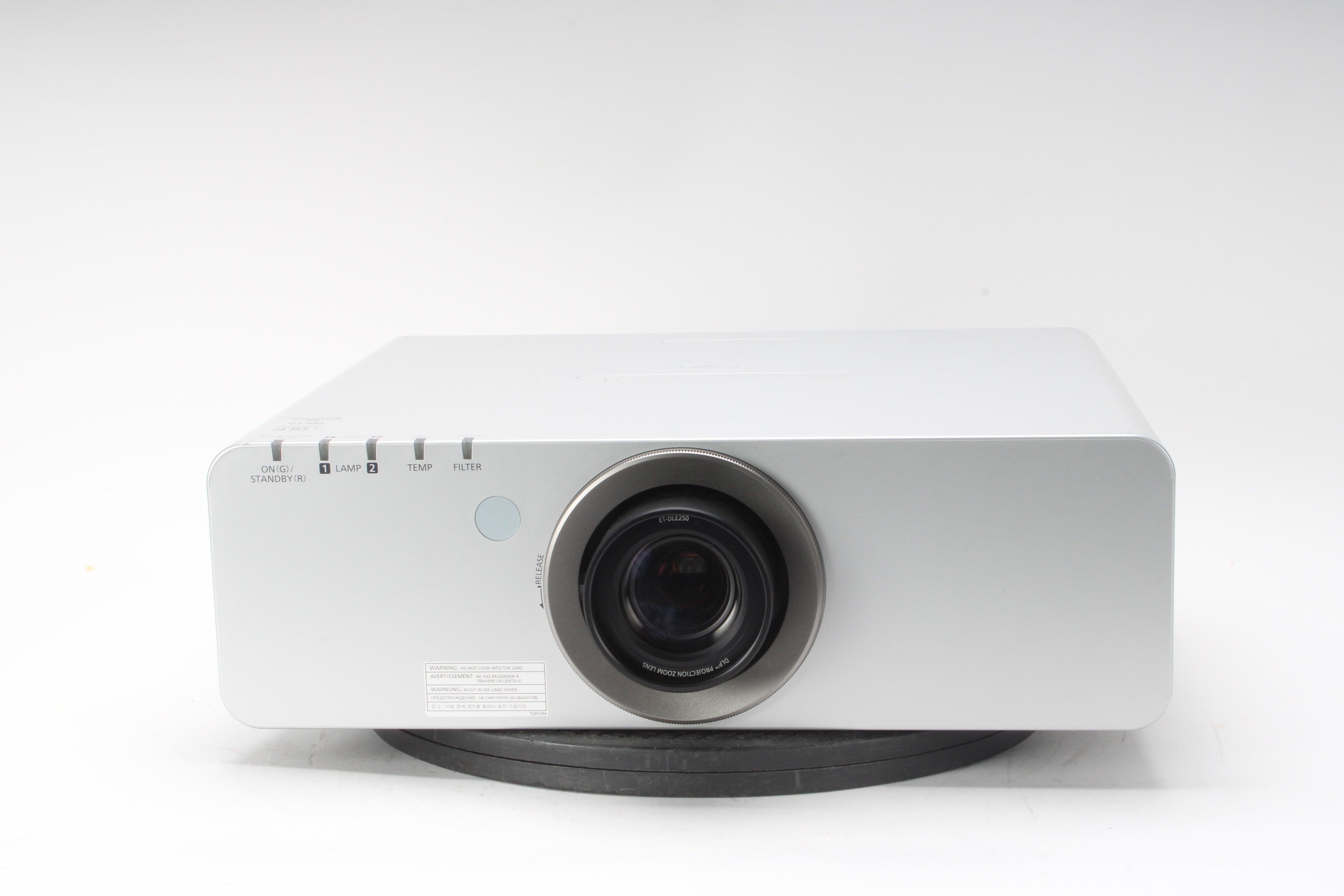 Panasonic PT-DZ680ULS 1-Chip DLP Projector 6251 Total Runtime – NTC Tech