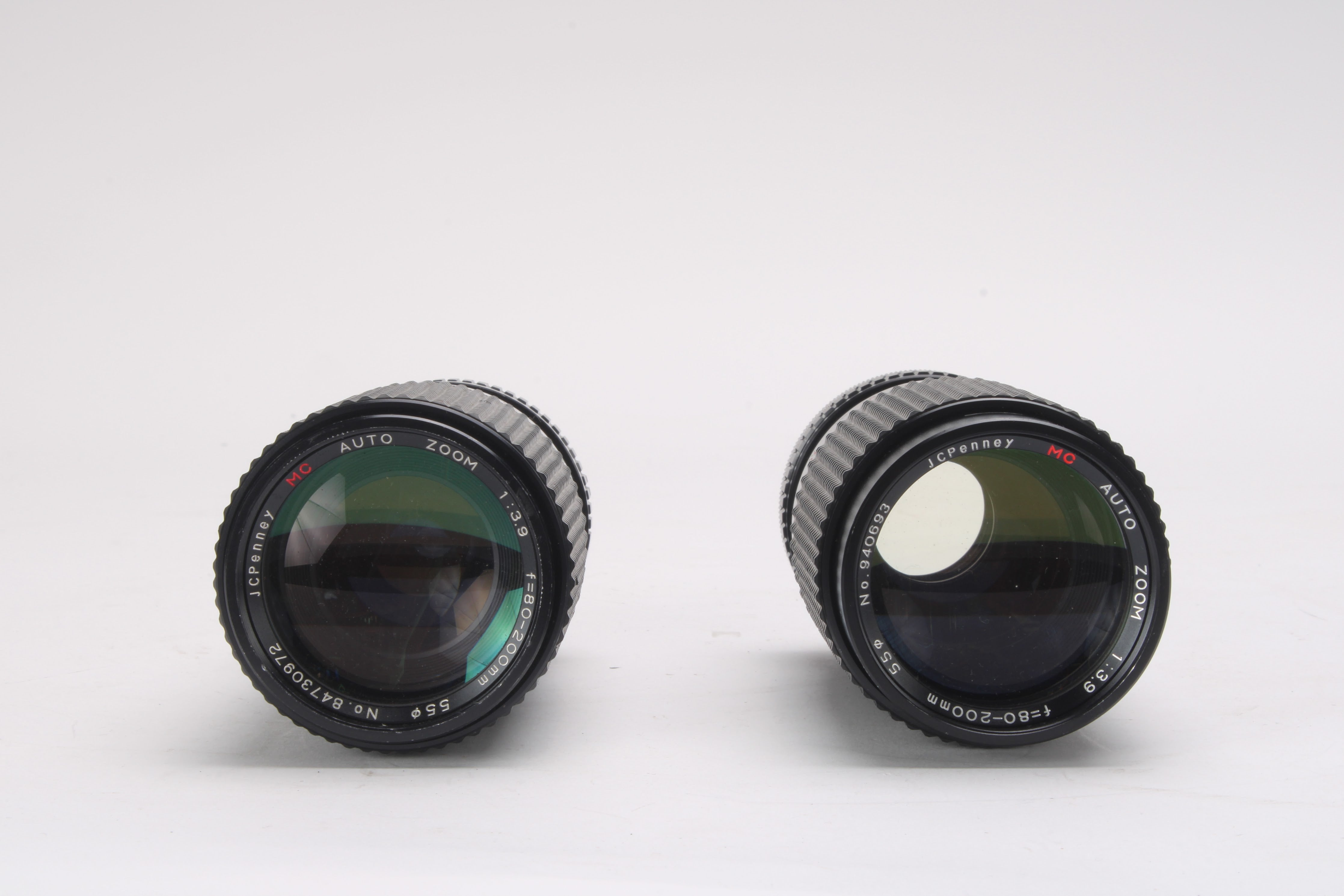 JC Penney 80-200mm f/3.9 Lens Lot of 2 – NTC Tech