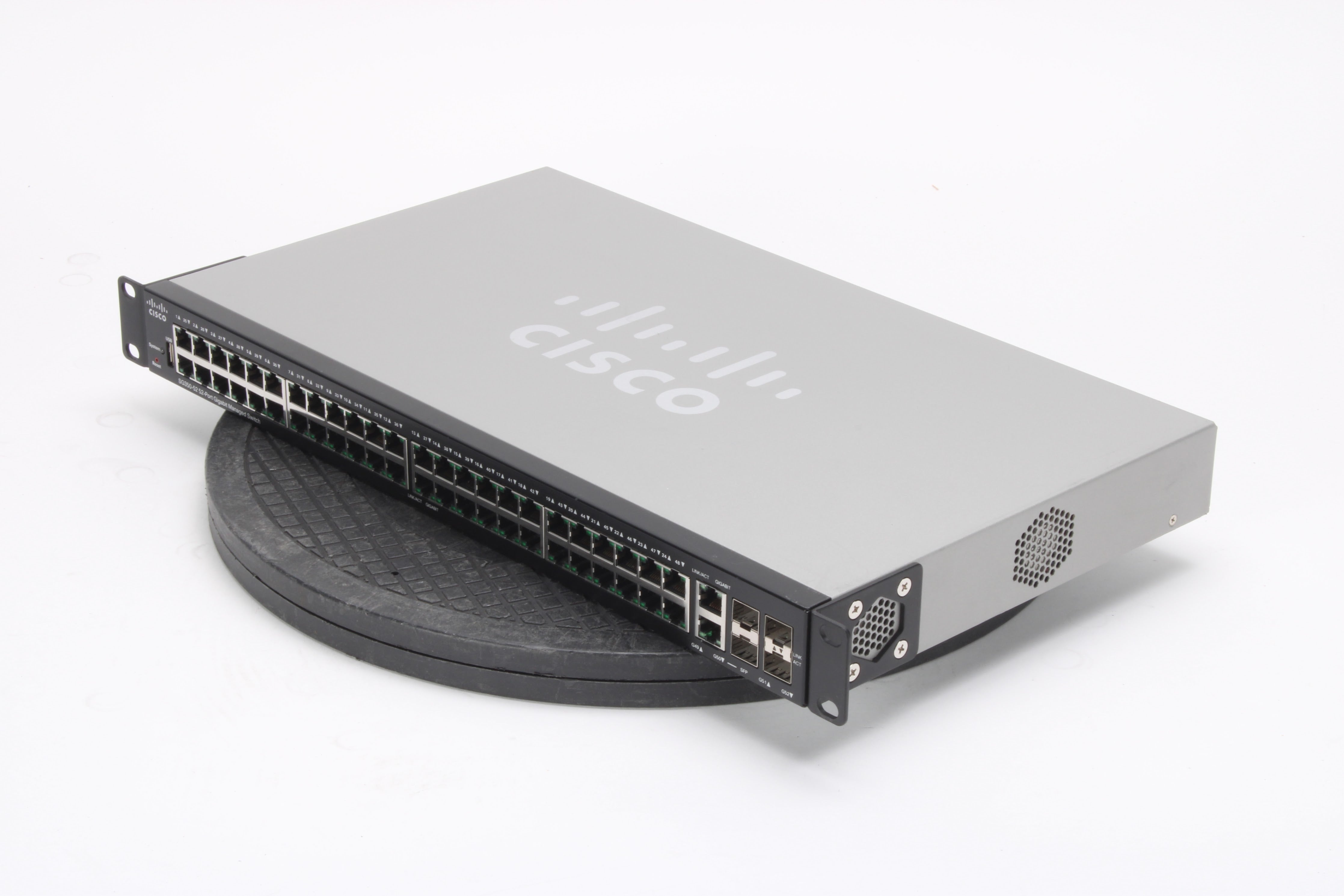 Cisco SG350-52 52-Port Gigabit Managed Switch SG350-52-K9 V01 With Rac ...