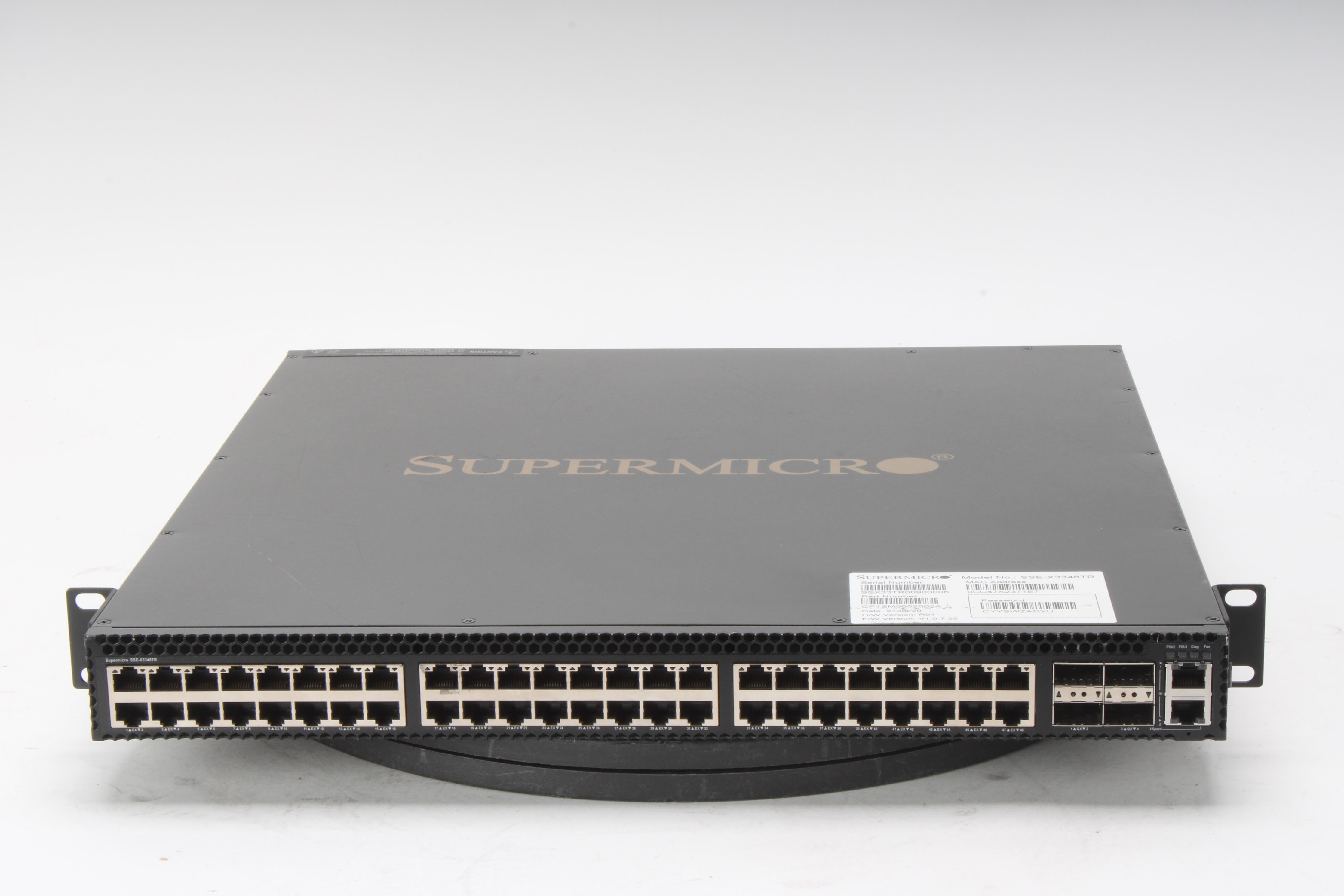 Supermicro SSE-X3348TR Layer 3 48-port 10G Ethernet Network Switch ...