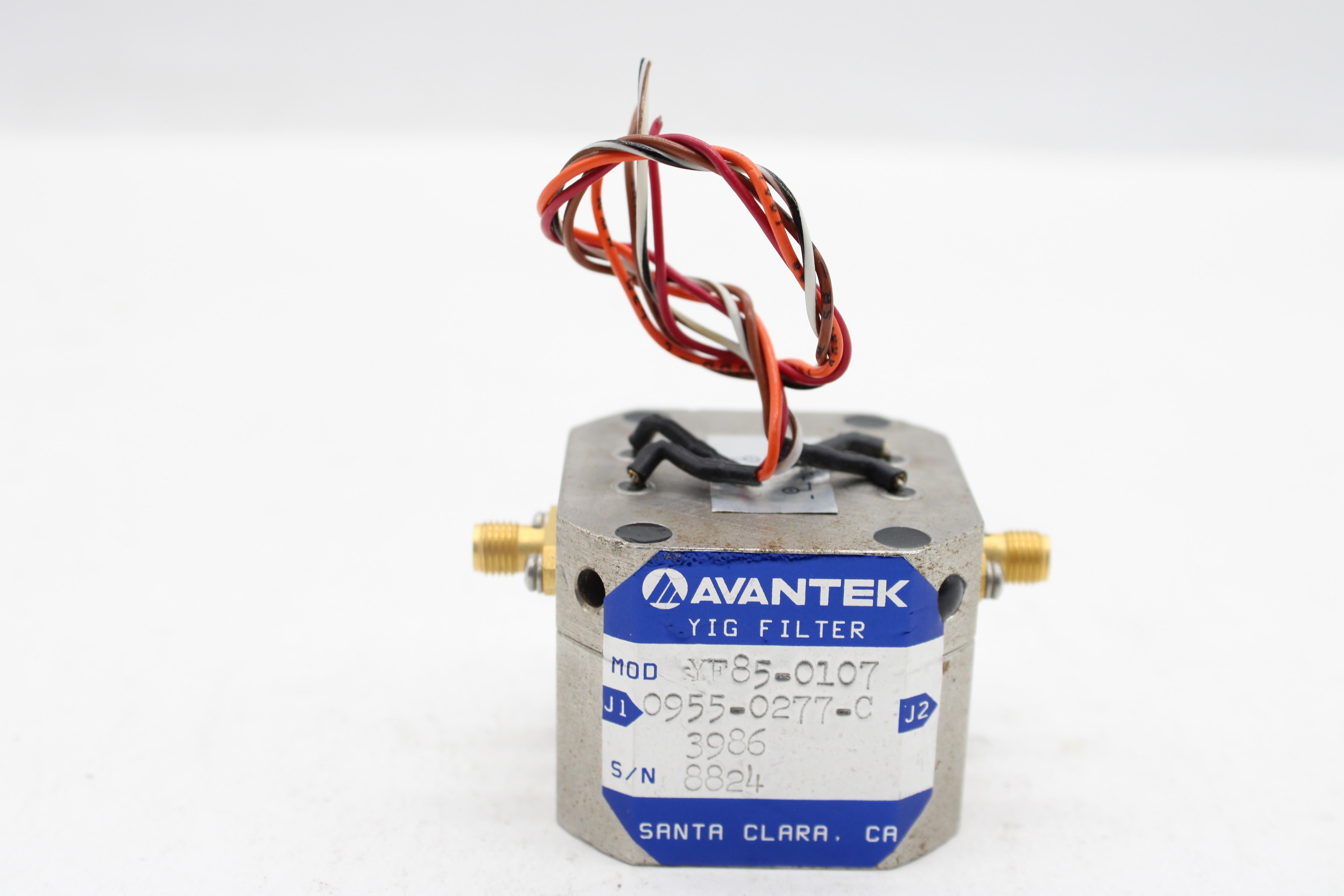 Avantek YF85-0107, 0955-0277-0 YIG Filter - Fair Condition – NTC Tech