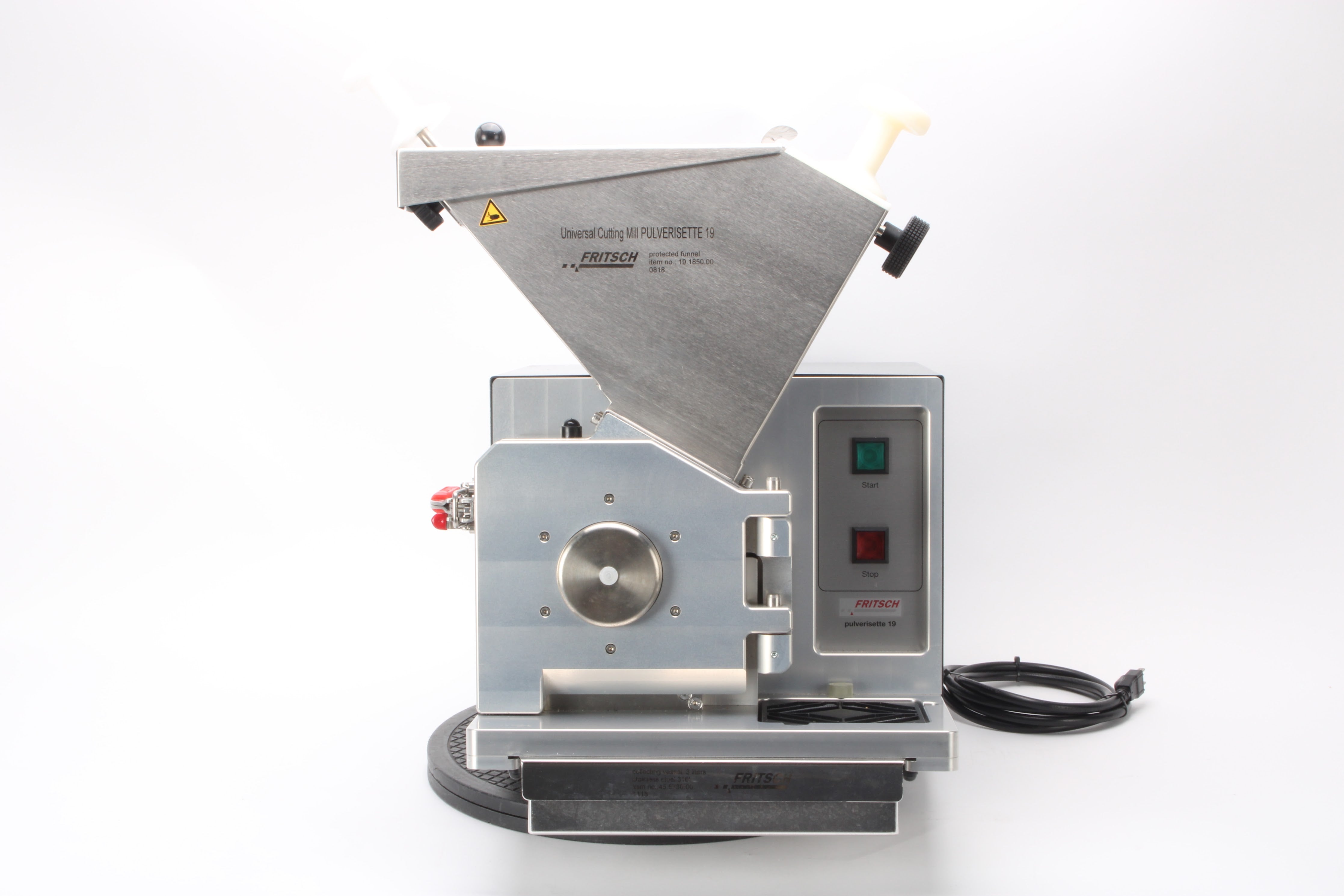Fritsch Pulverisette 19 Universal Cutting Mill 19.1010 With Accessorie ...