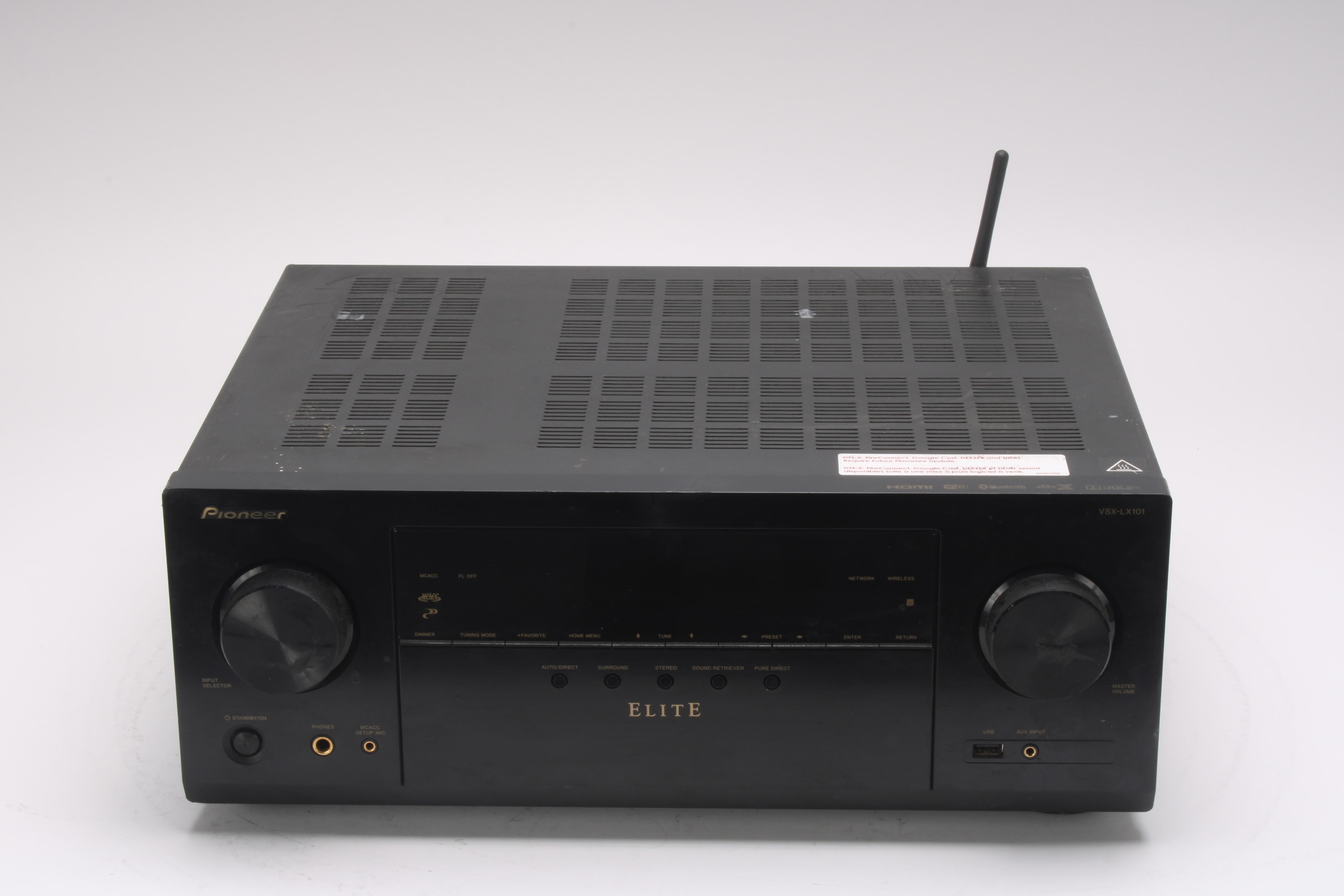 Pioneer VSX-LX101 7.2 Channel Networked AV Receiver - Fair Condition ...