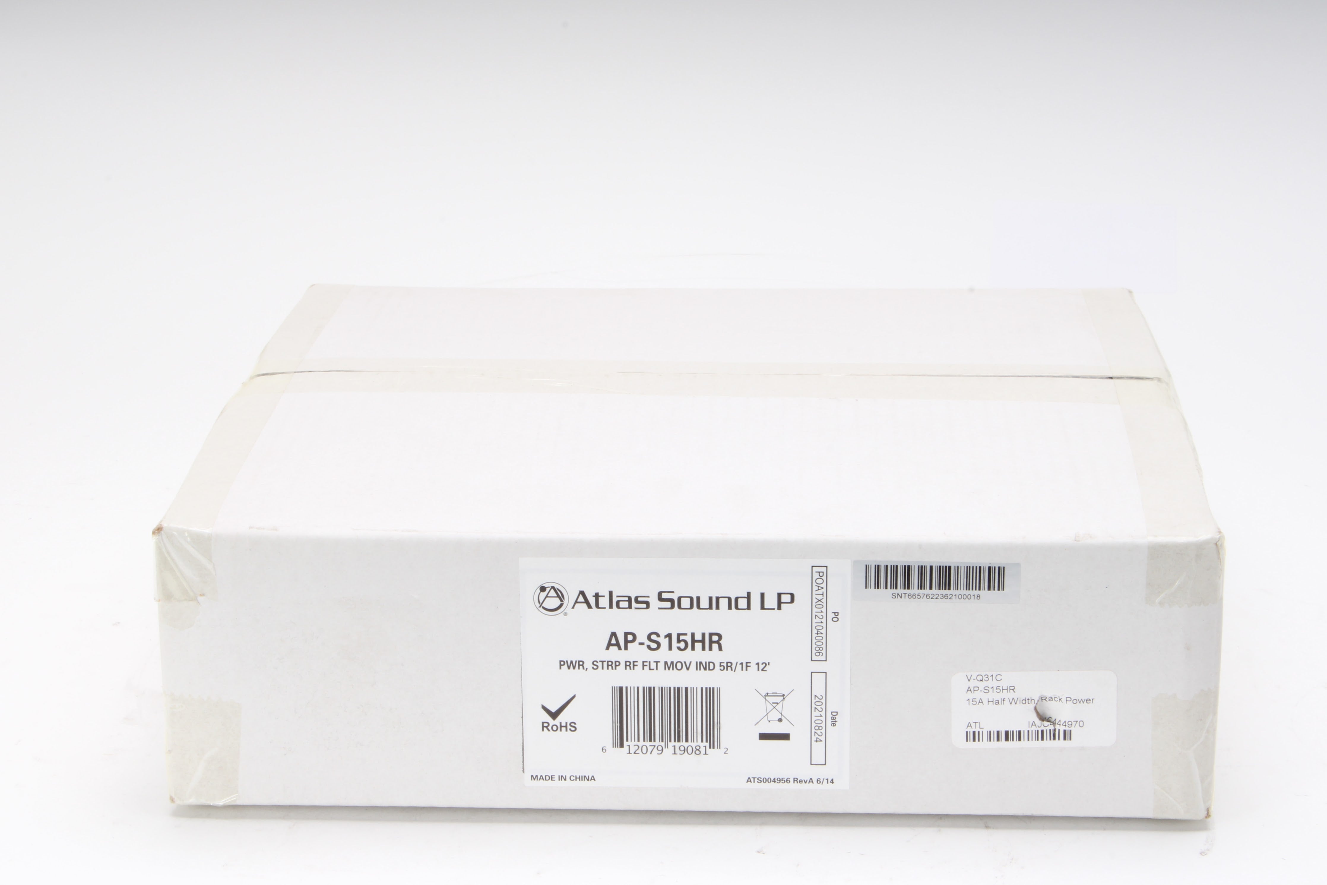 Atlas AP-S15HR 15A Half Width Rack Power Conditioner - NEW – NTC Tech