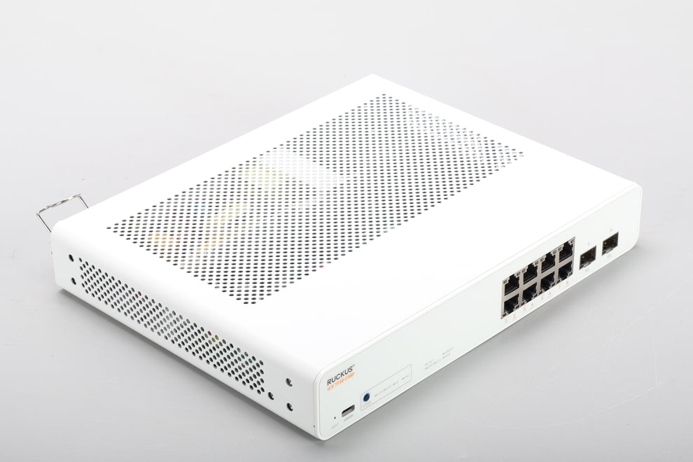 Ruckus ICX 7150-C08P 8-Port Managed Compact Switch ICX 7150-C08P-2X1G ...