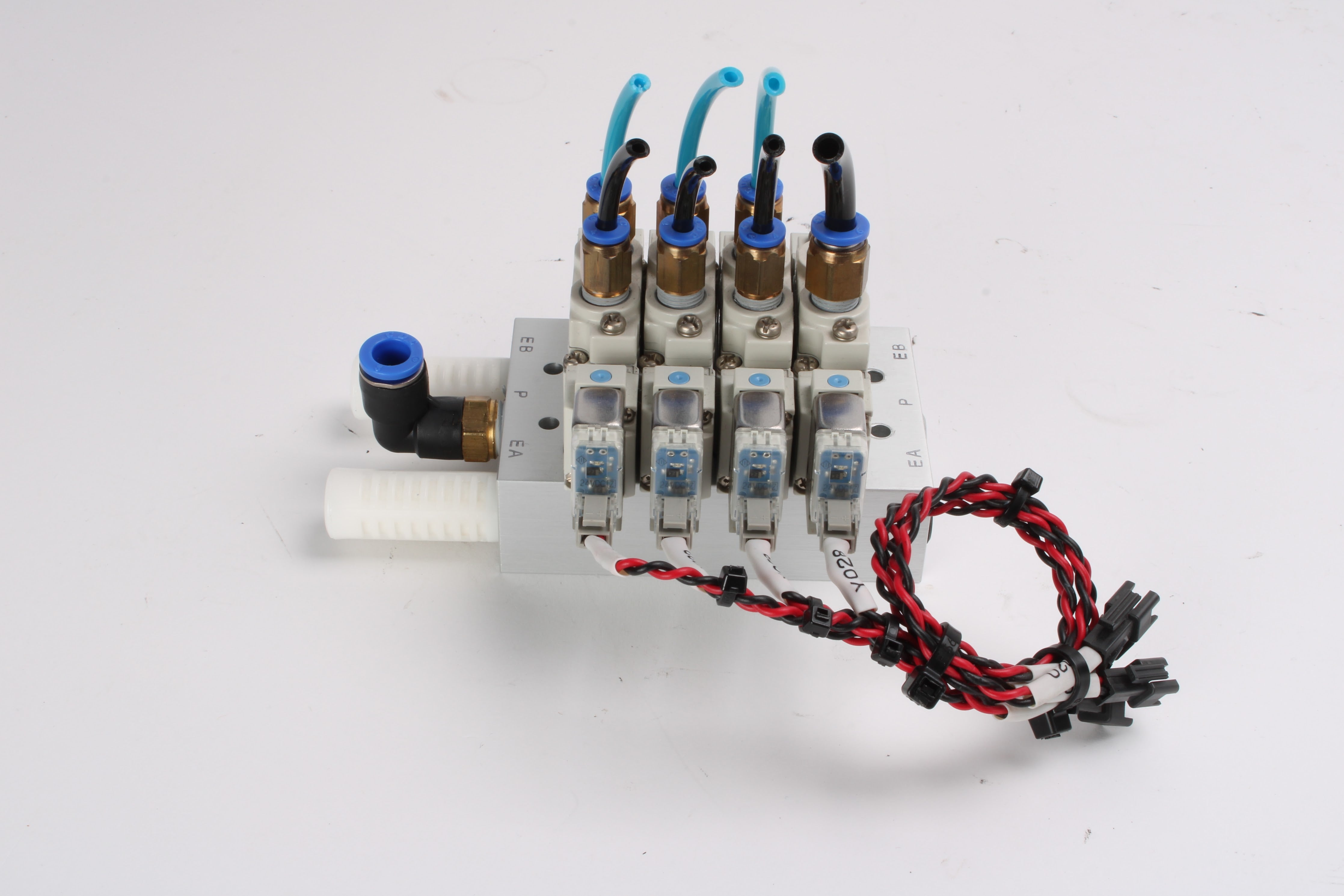 SMC 4x SY5120-5LZ-01 Solenoid Air Value With Manifold – NTC Tech