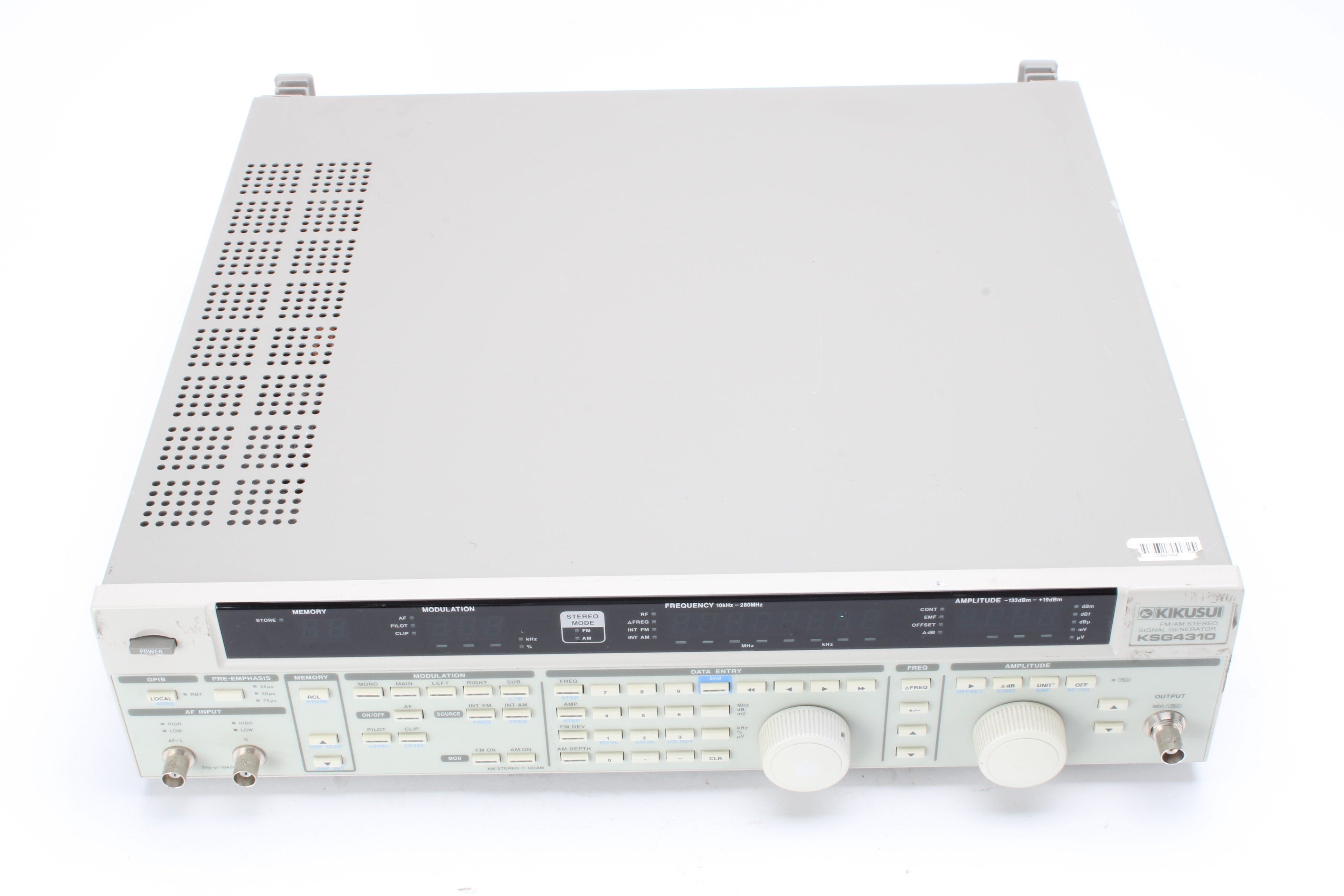 Kikusui KSG4310 FM/AM Stereo Signal Generator – NTC Tech