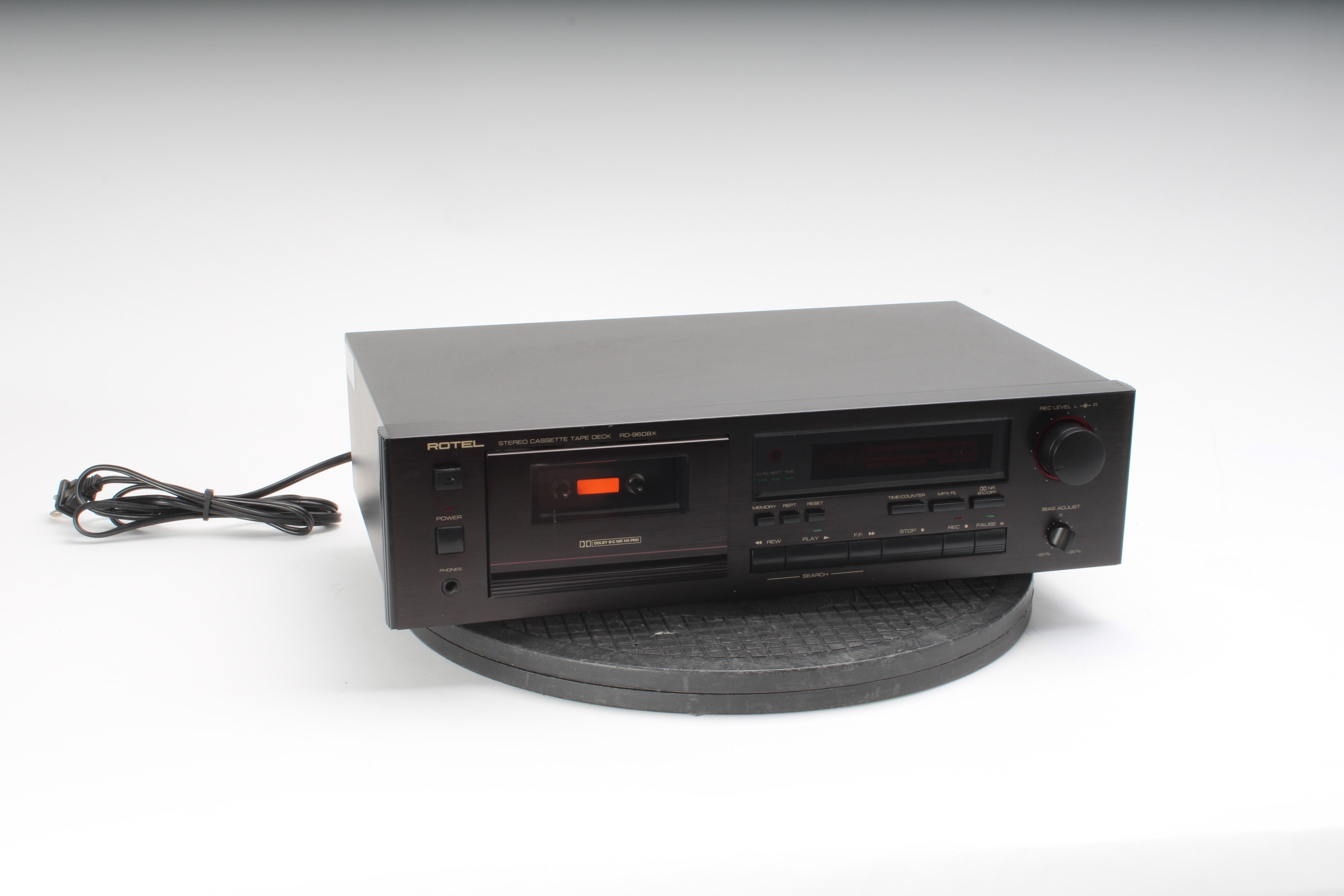 Rotel RD-960BX Stereo Cassette Tape Deck – NTC Tech