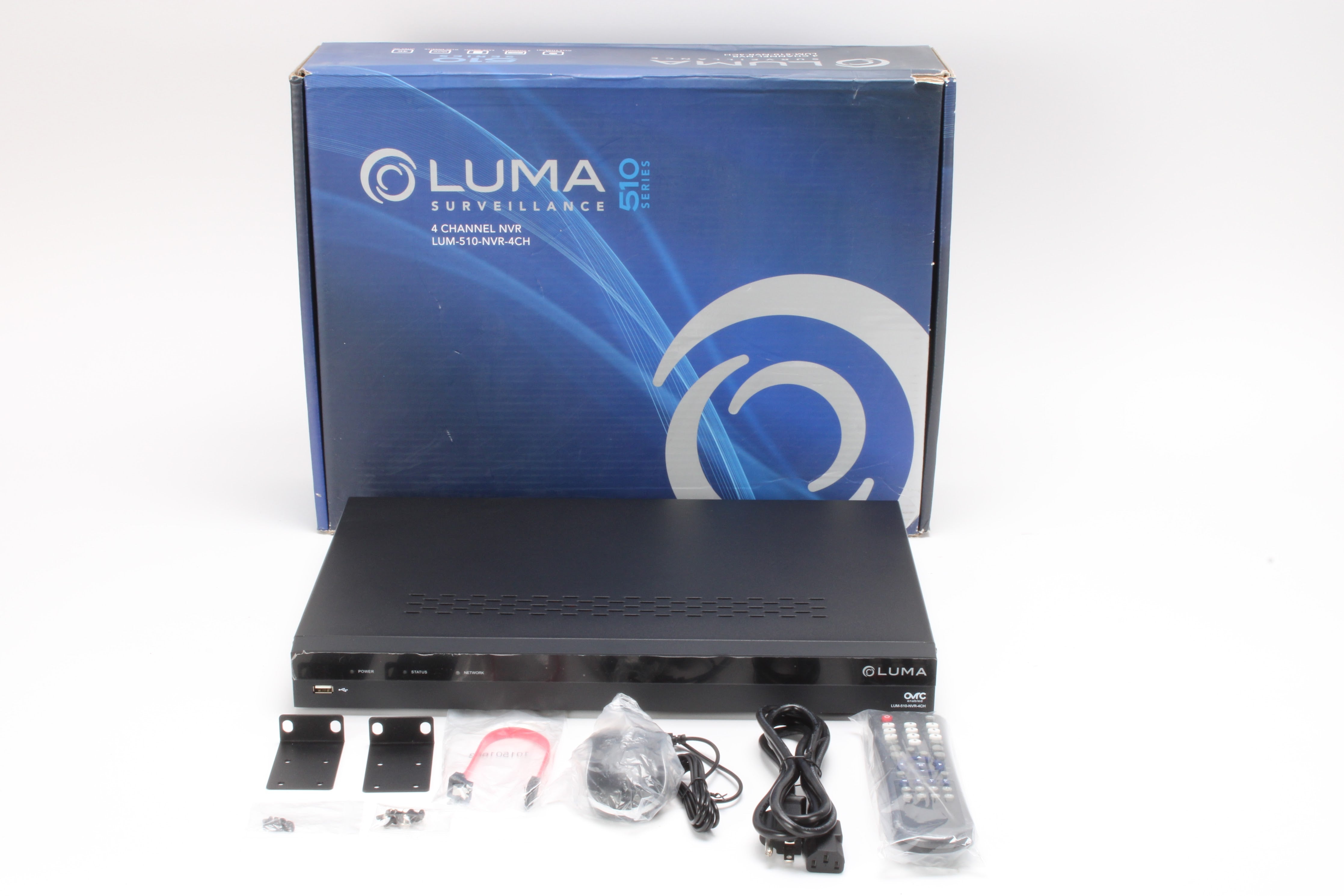 Luma Surveillance LUM-510-NVR-4CH Network Video Recorder w/ 1TB HDD Ne ...