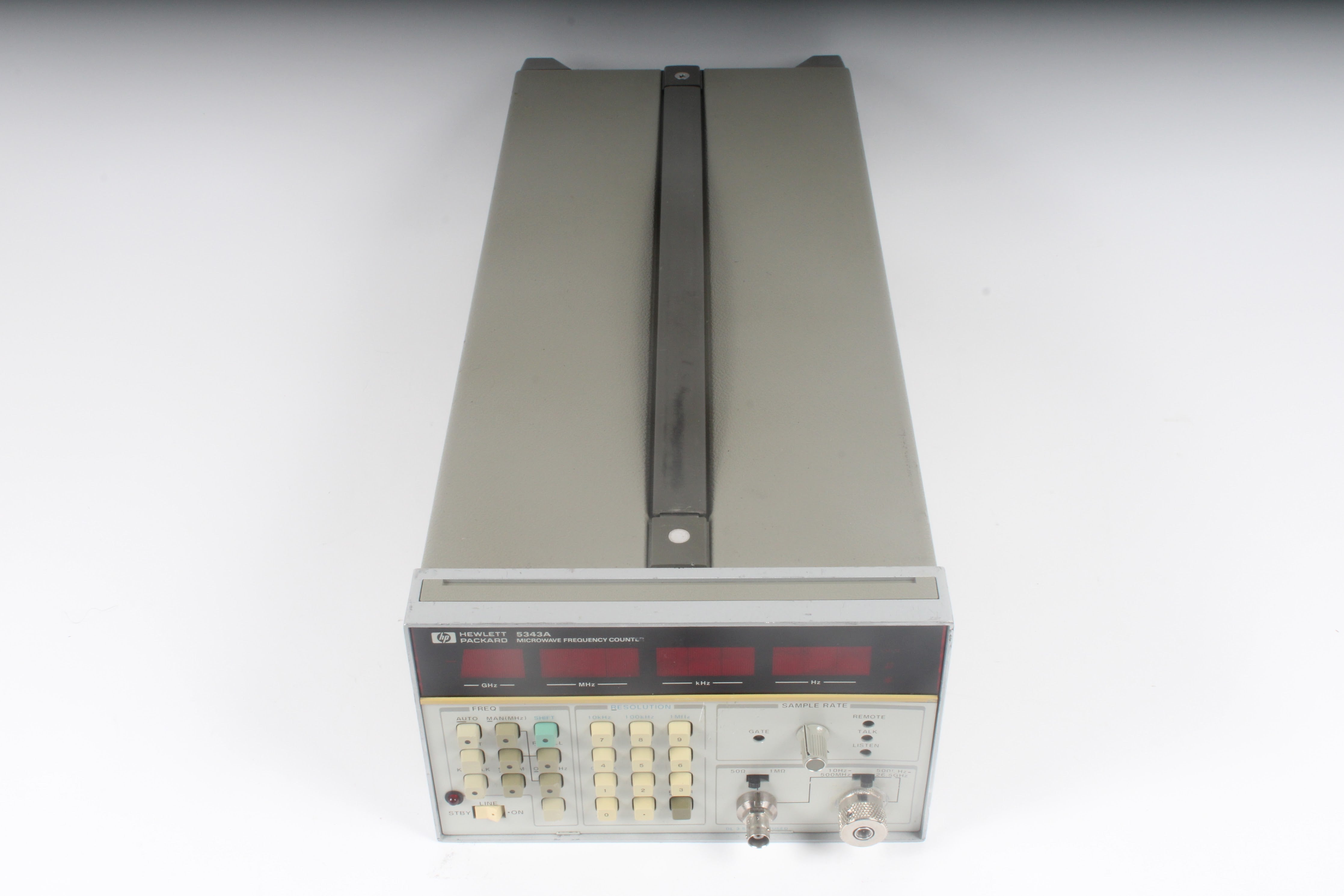 HP 5343A Microwave Frequency Counter With Options: 001, 011 - AS IS ...