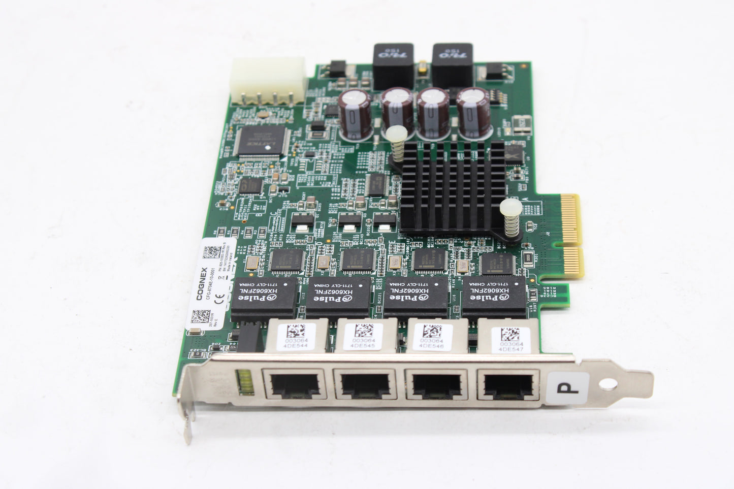 Cognex CFG-8704E-10-0001 4-Port Frame Grabber Card w/ PoE 825-10393-1R ...