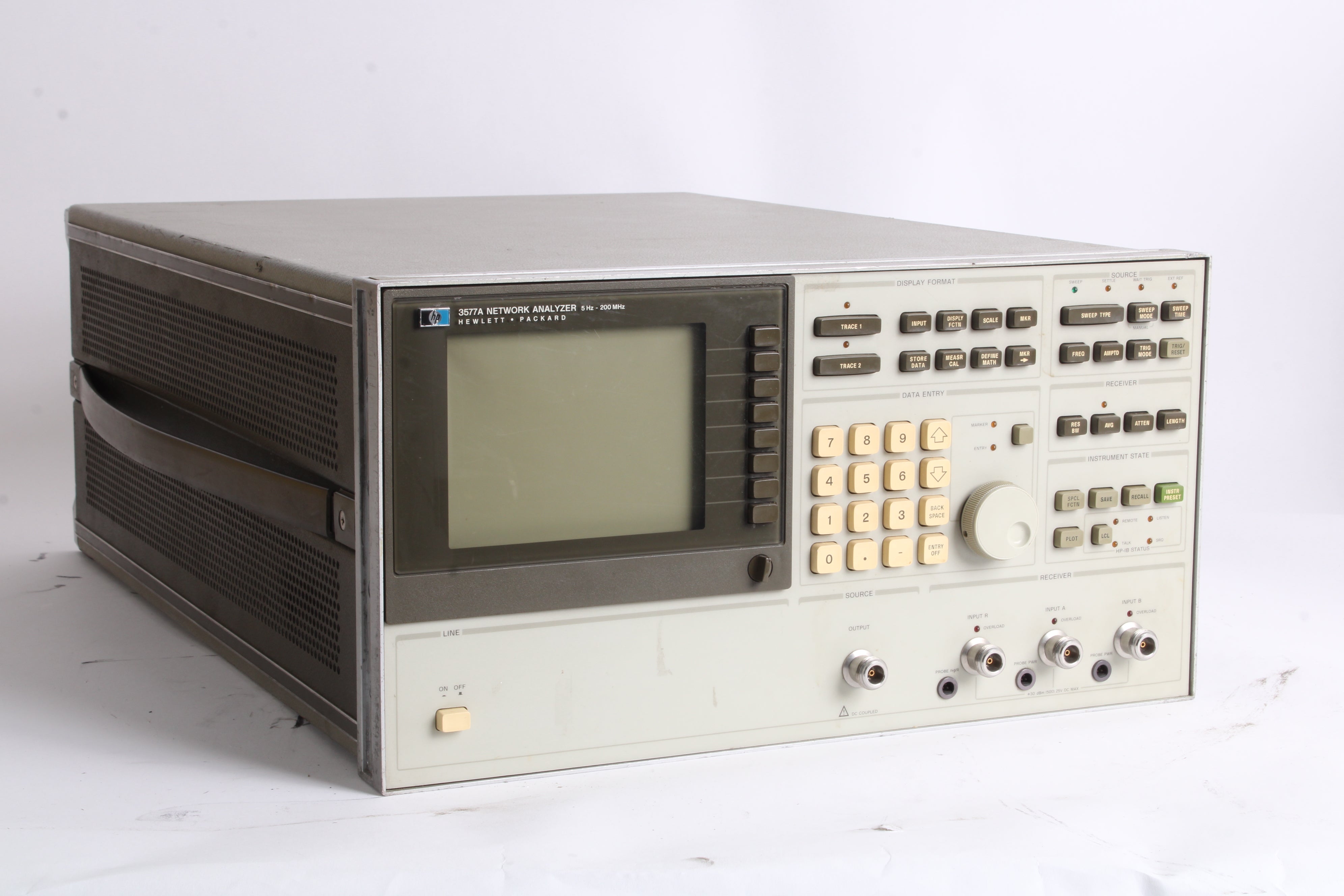 HP Agilent Keysight 3577A 5Hz - 200MHz Network Analyzer – NTC Tech