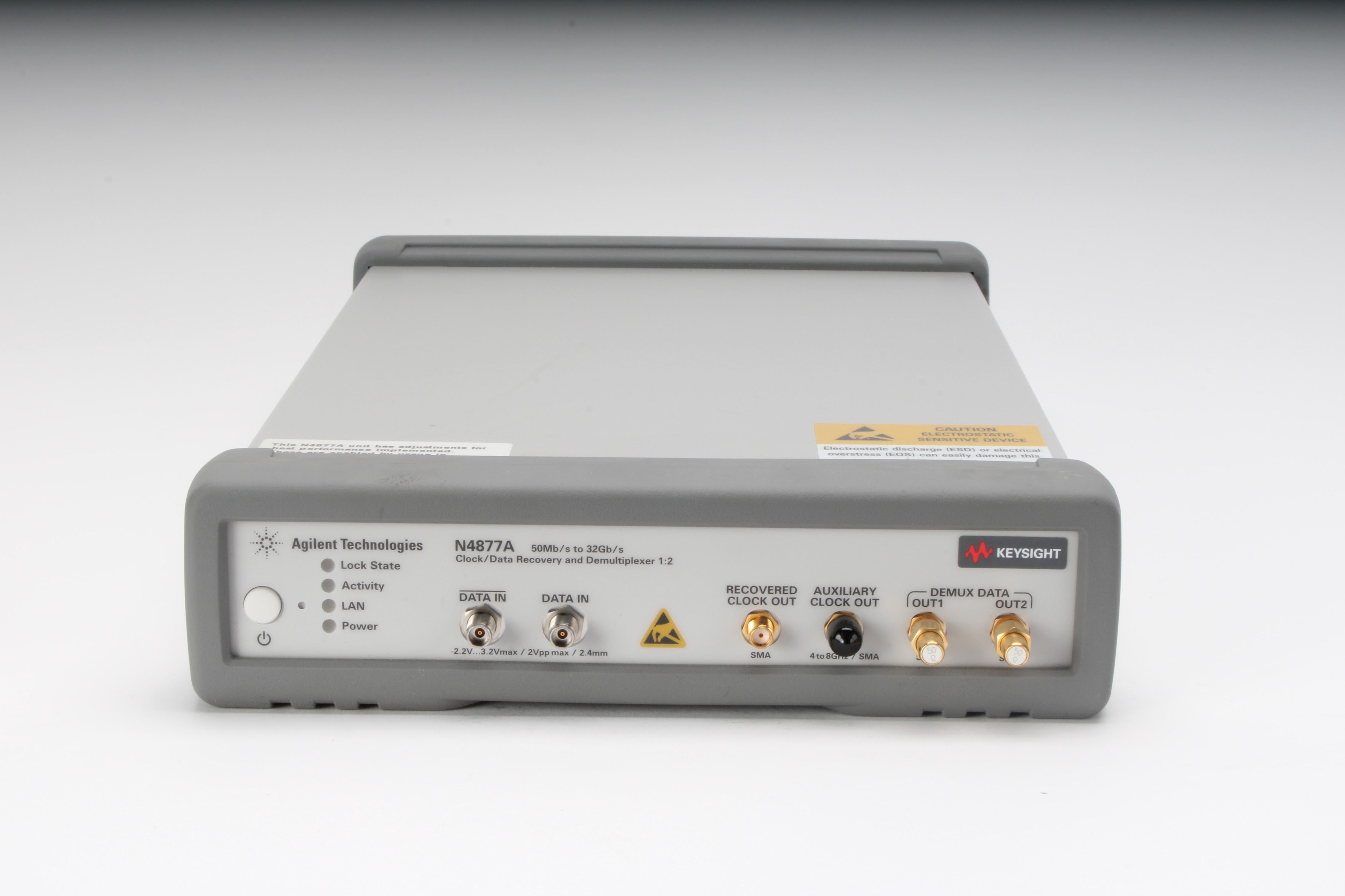 Agilent Technologies N4877A Clock Data Recovery & Demultiplexer – NTC Tech