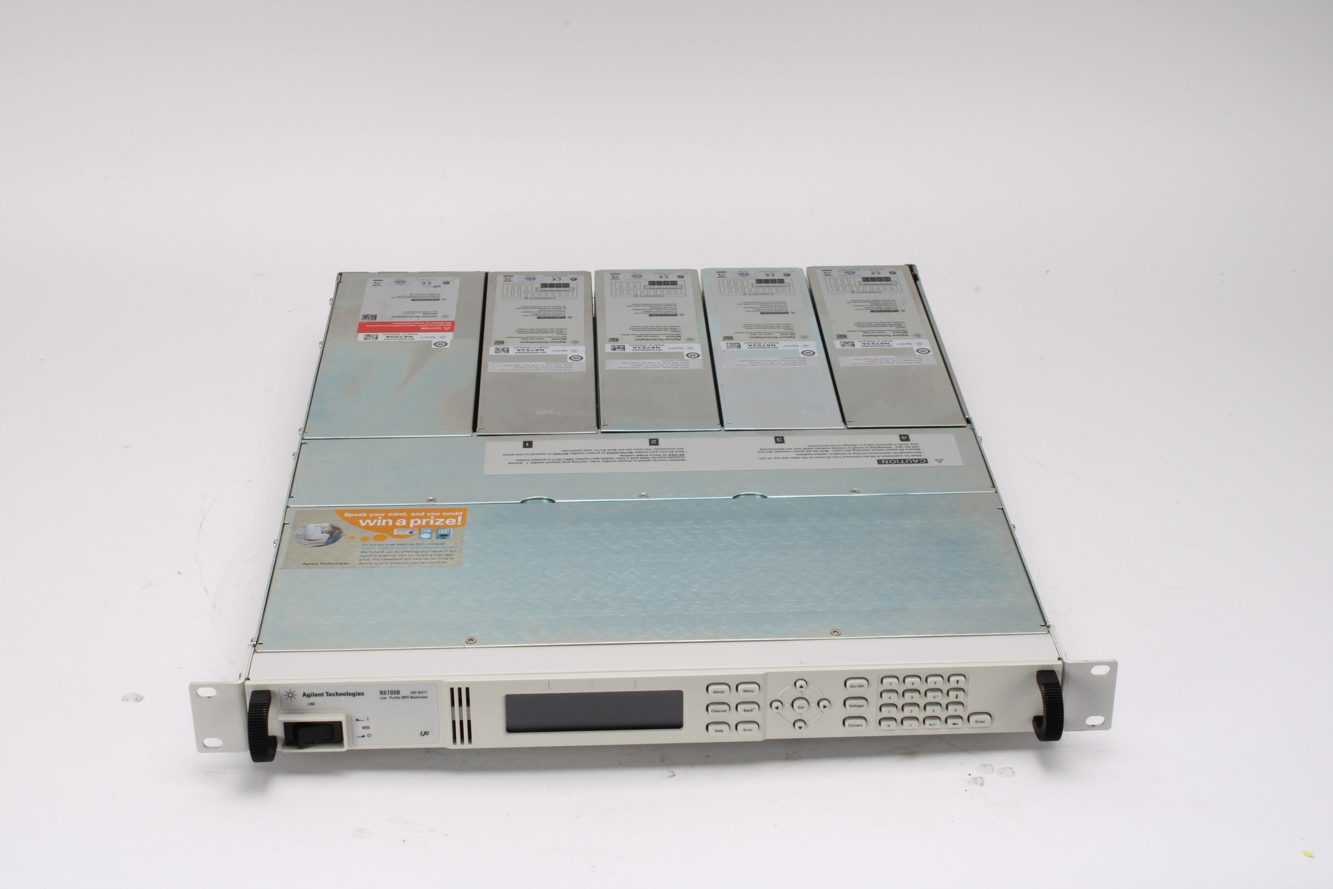 Agilent N6700B Low Profile MPS Mainframe With 4x N6752A Power Module ...