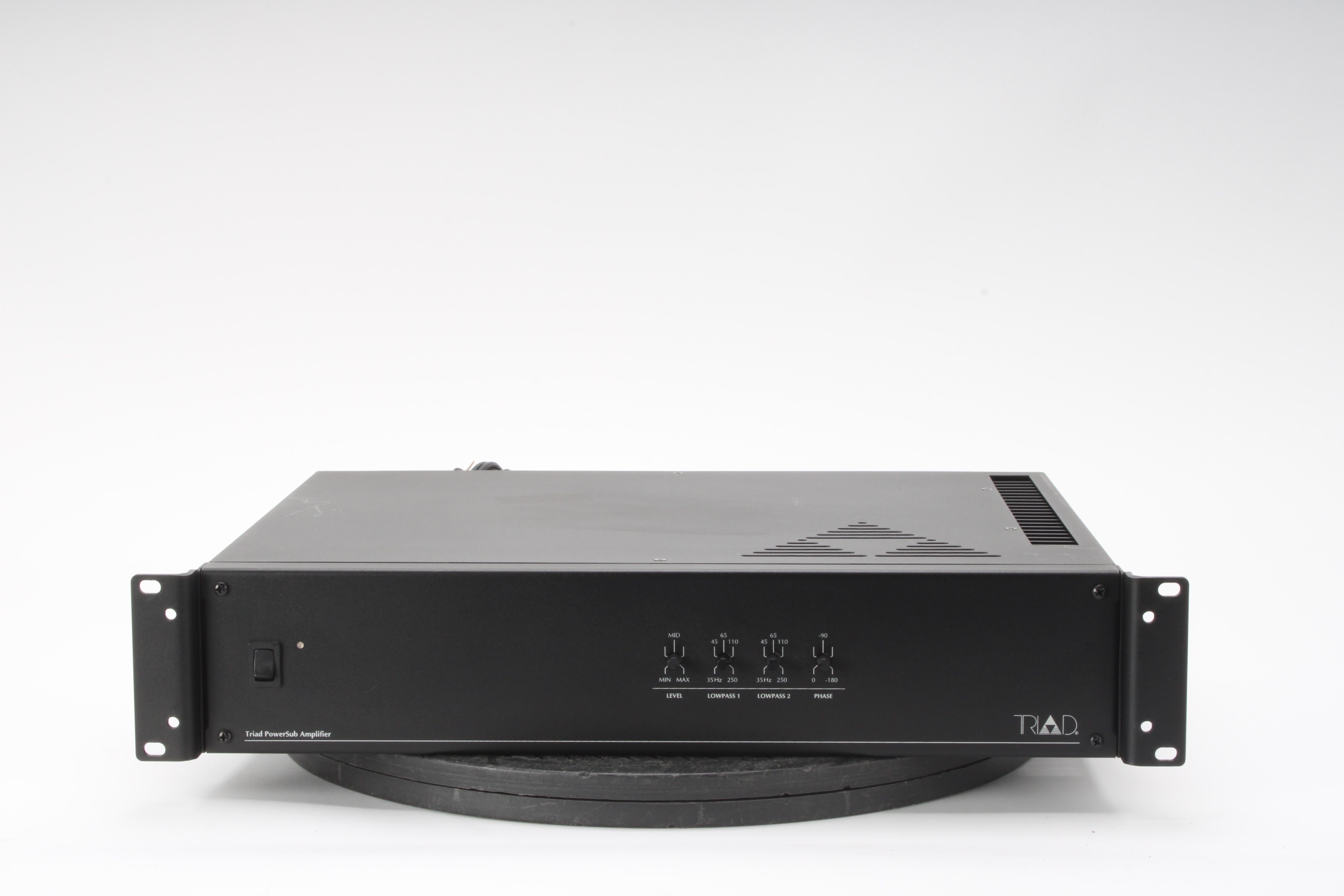 Triad Silver PowerSub Sub Amplifier With Rack Ears – NTC Tech