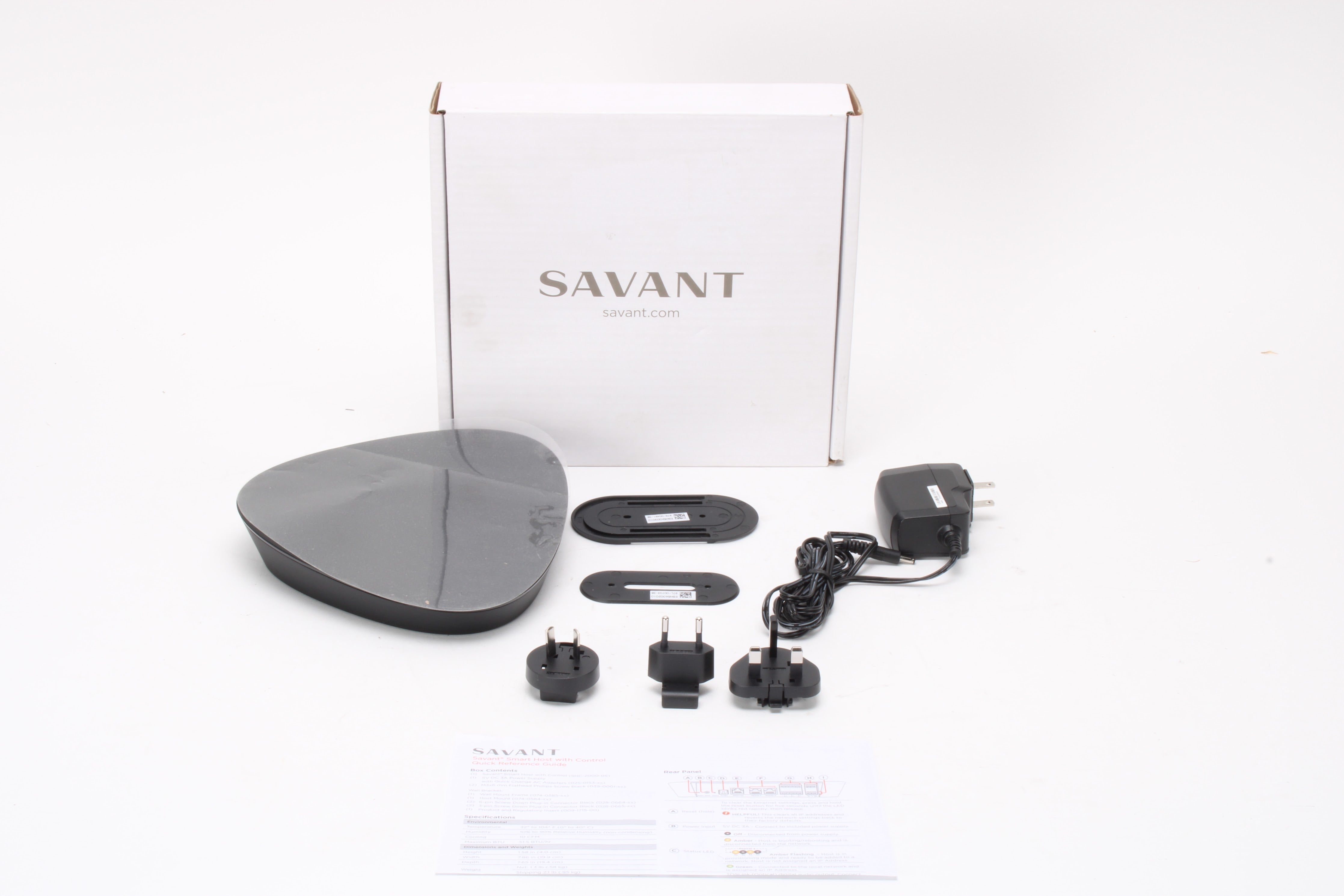 Savant SHC‑2000‑05 Smart Host With Power Supply, Mounting Plate, and A ...