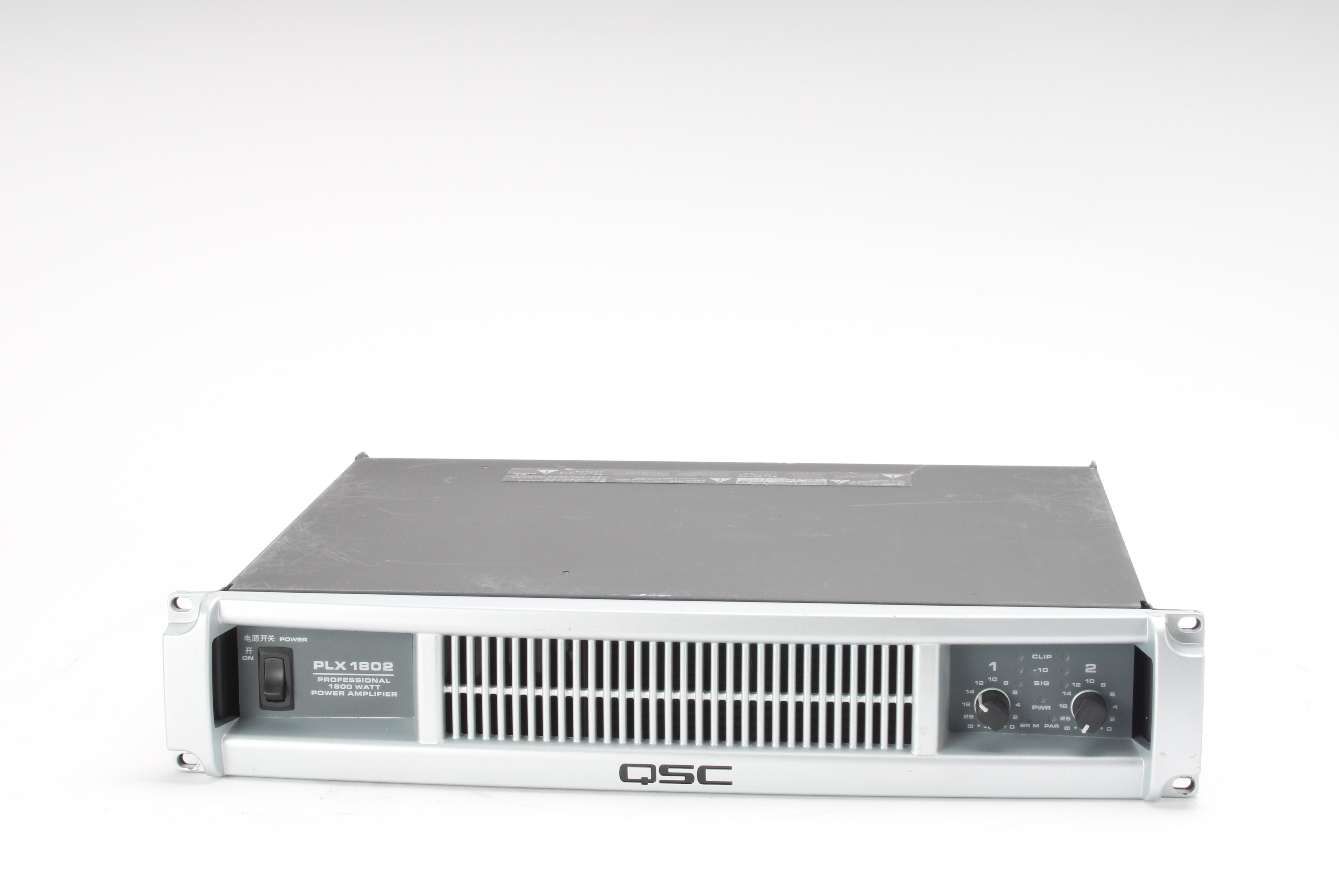 QSC PLX1802 1800 Watt 2-Channel Power Amplifier 220-240V – NTC Tech