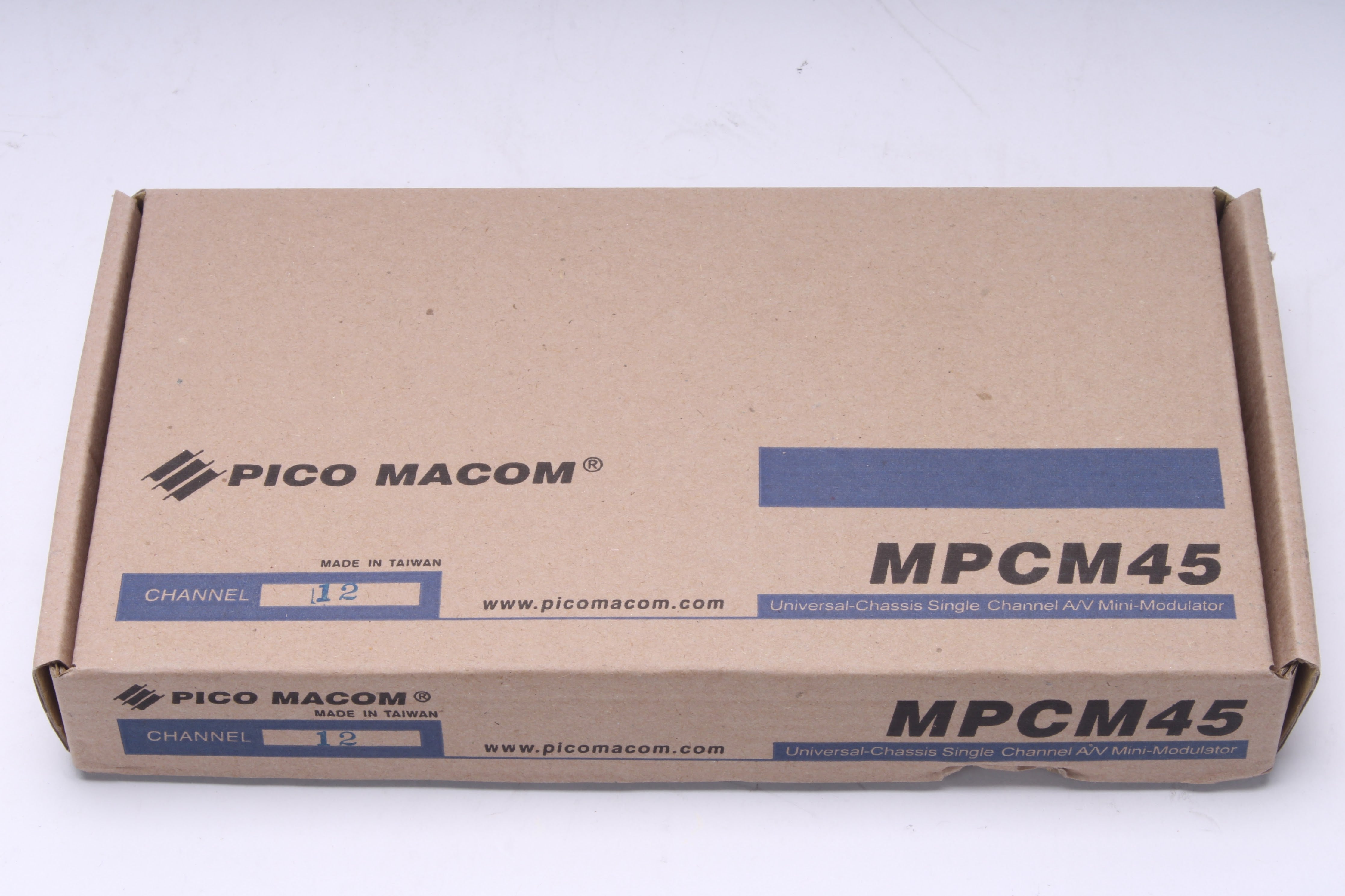 Pico Macom MPCM45-12 Universal Chassis Single A/V Mini-Modulator Chann ...