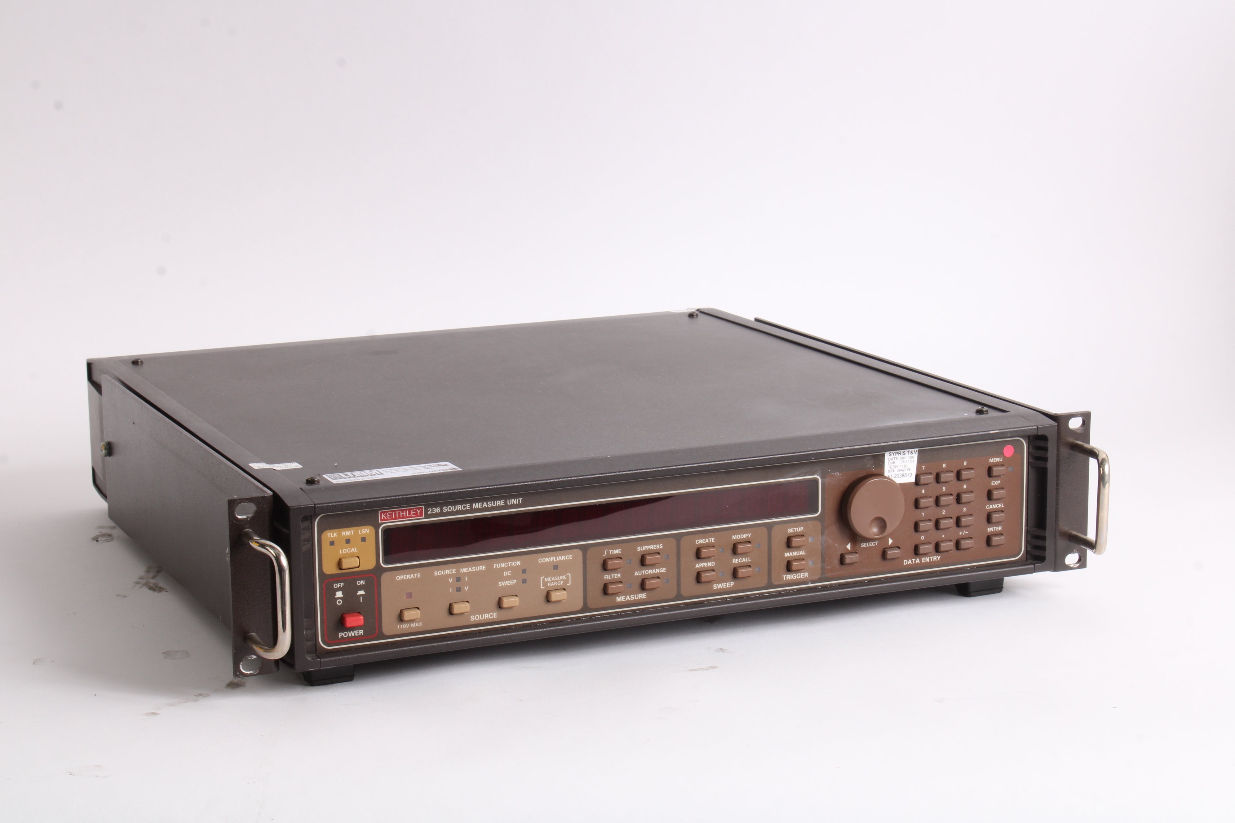 Keithley 236 Source Measure Unit With Rack Ears – NTC Tech