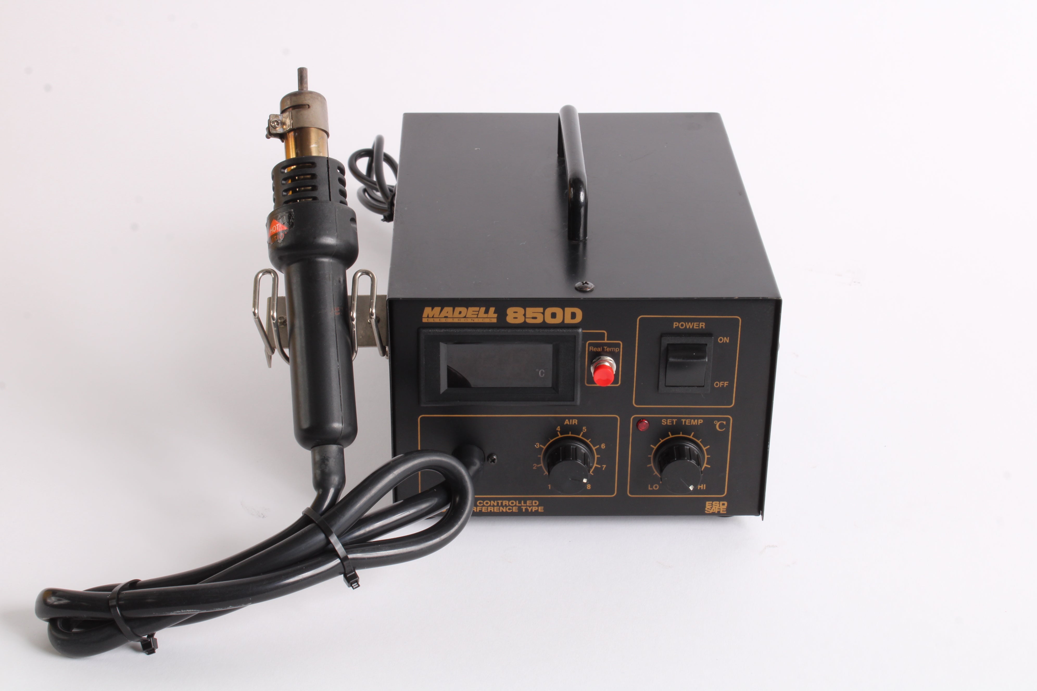 Madell 850D Hot Air Rework Station / Soldering Iron Station LED Digita ...
