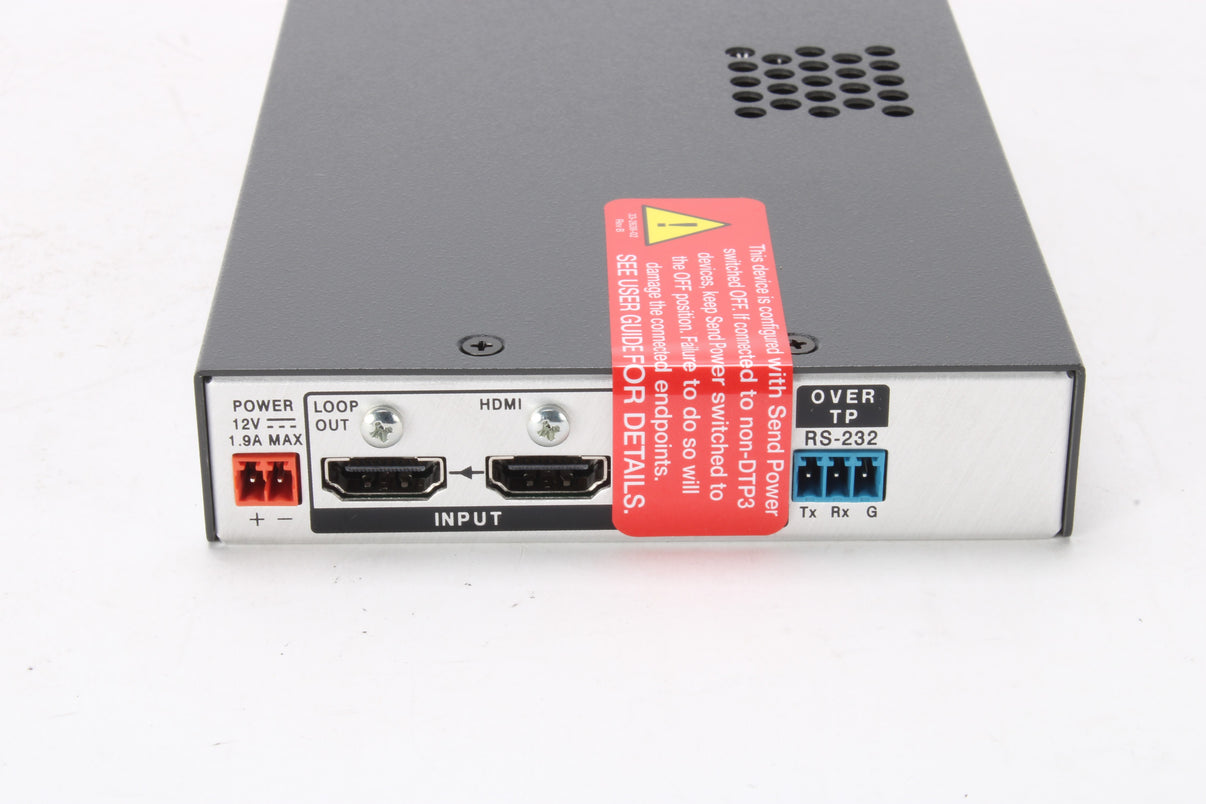 Extron DTP3 T 202 4K/60 HDMI DTP3 Transmitter With Input Loop-Through ...
