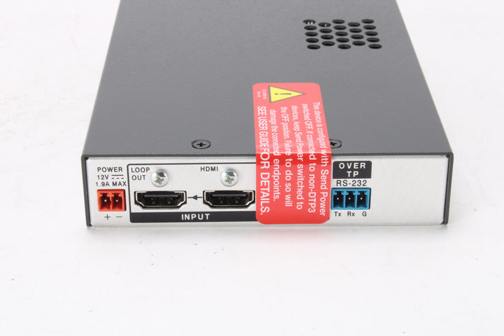 Extron DTP3 T 202 4K/60 HDMI DTP3 Transmitter With Input Loop-Through ...