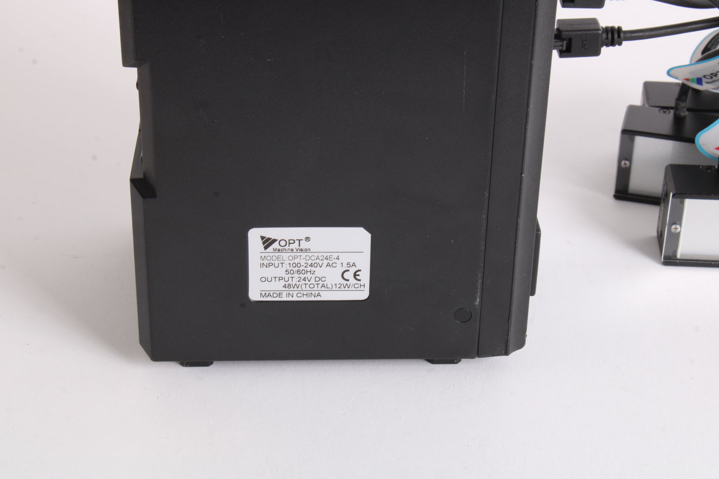 OPT OPT-DCA24E-4 Controller with 3x OPT-LXTT1022921-B LED Light Contro ...