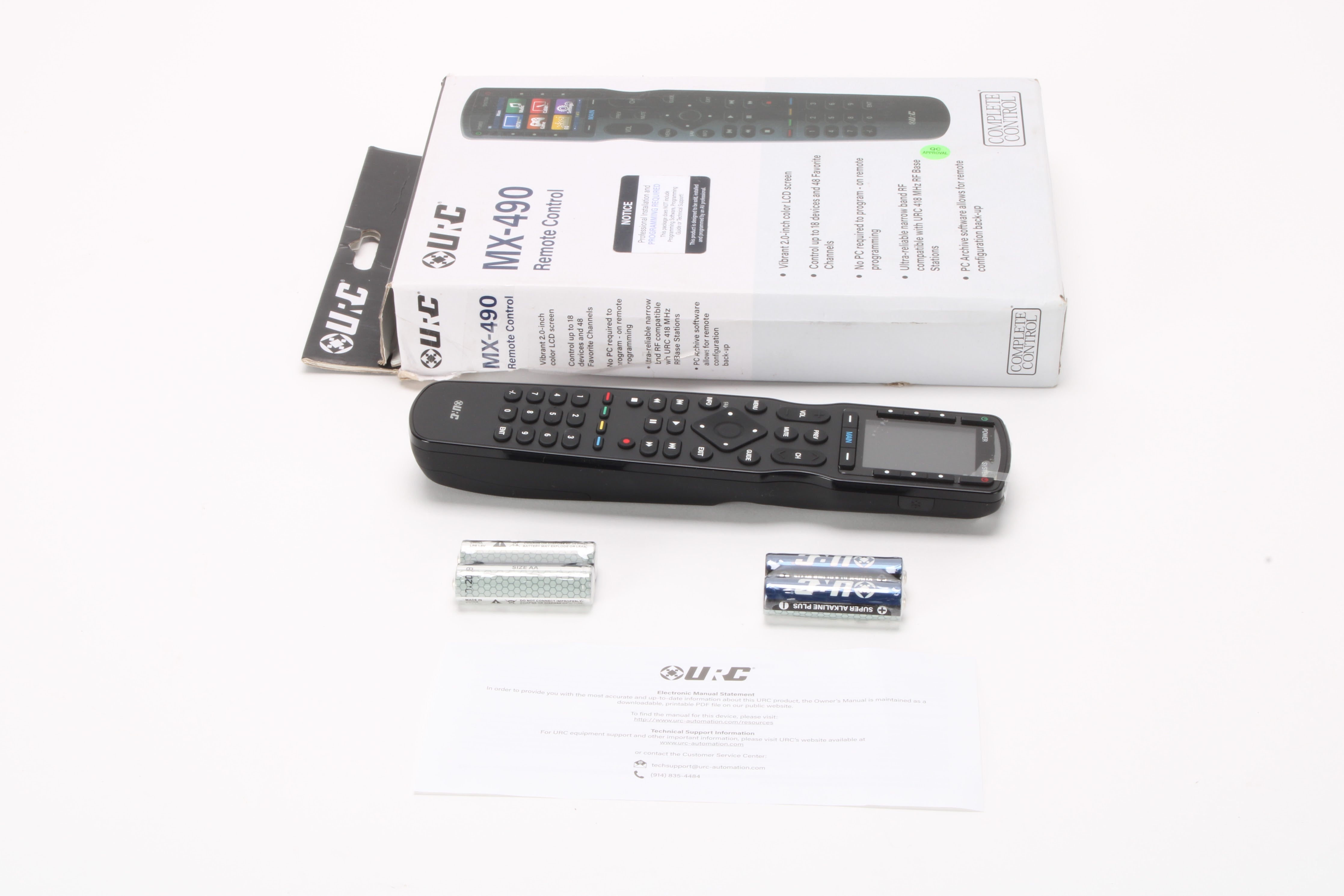 URC MX-490 Universal Remote Control With 4x Batteries – NTC Tech