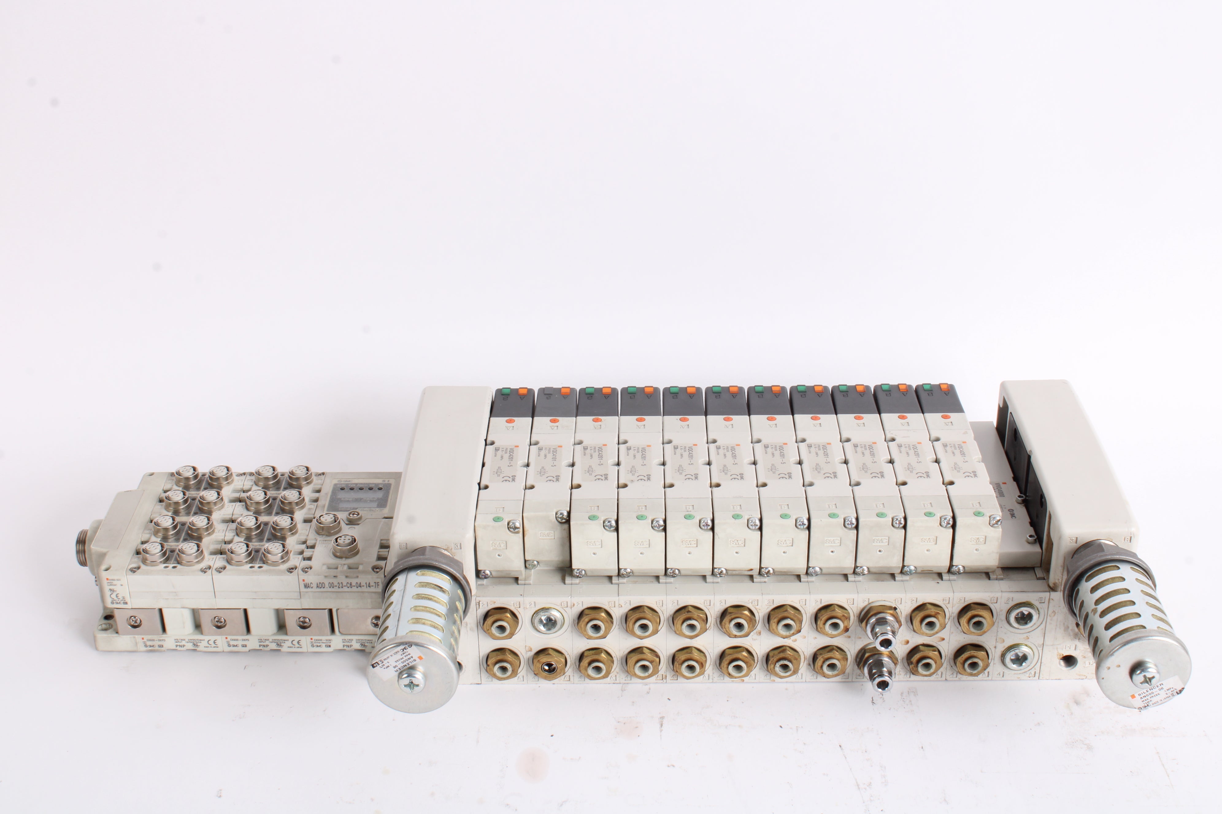 SMC EX600-SEN1 Serial Interface Unit + 2x EX600-DXPD + EX600-ED3 + 10x ...