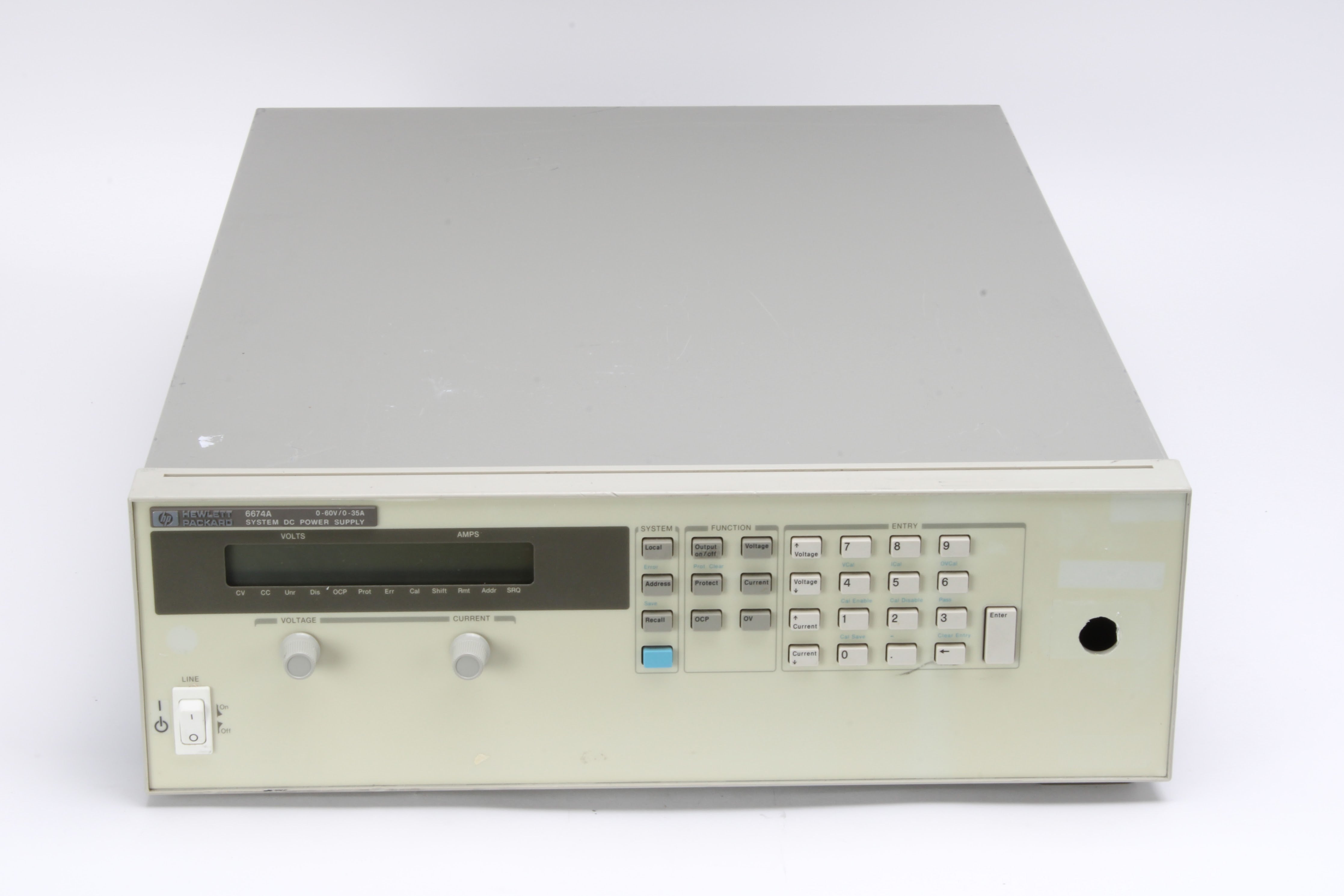 Hewlett Packard HP 6674A System DC Power Supply 0-60V, 0-35A - Fair Co ...