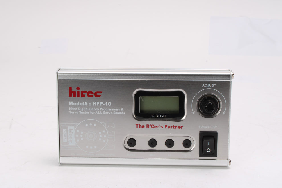 Hitec HFP-10 Digital Servo Programmer & Tester – NTC Tech