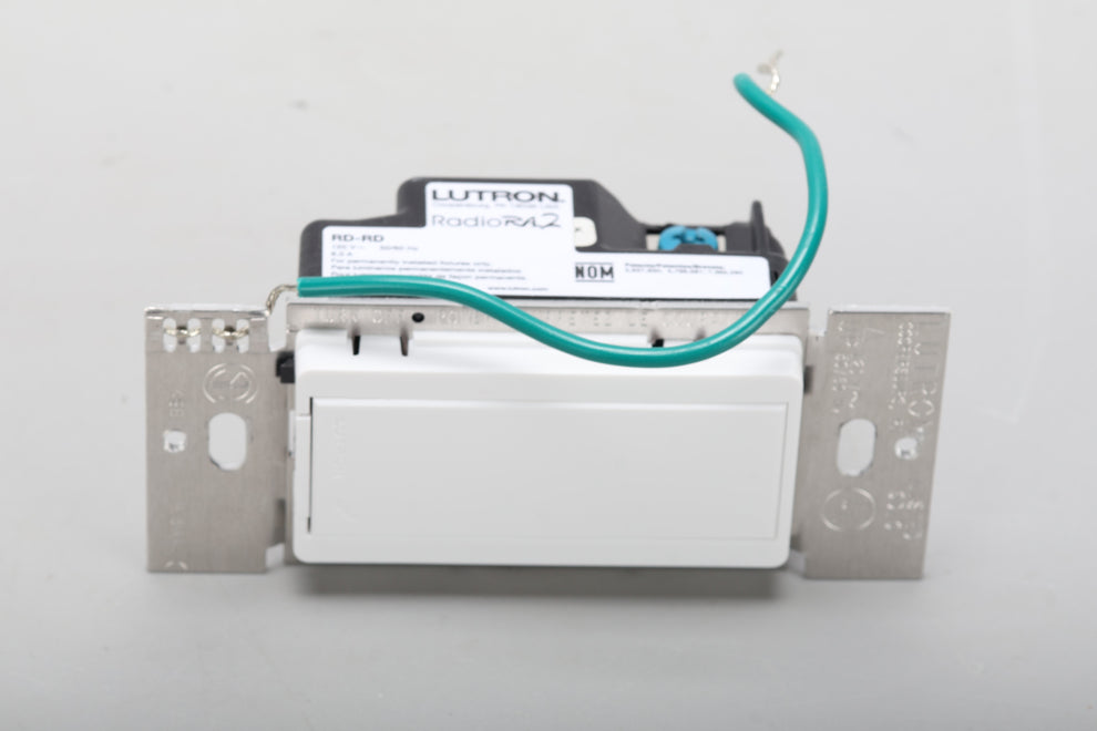 Lutron RD-RD-WH Sunnata RF Companion Dimmer White With Wire Cap – NTC Tech