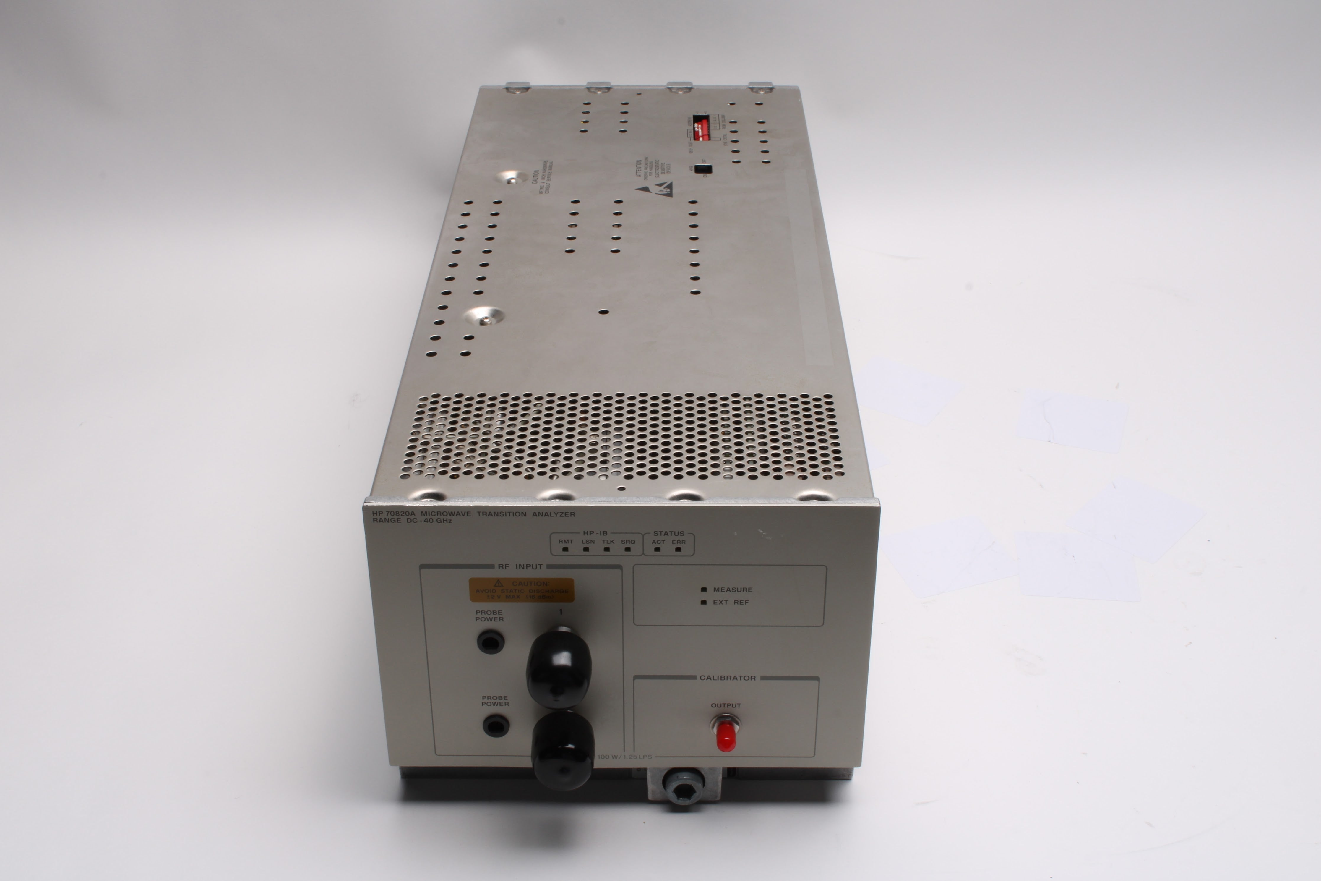 HP 70820A DC to 40 GHz Microwave Transition Analyzer With Option 005 ...