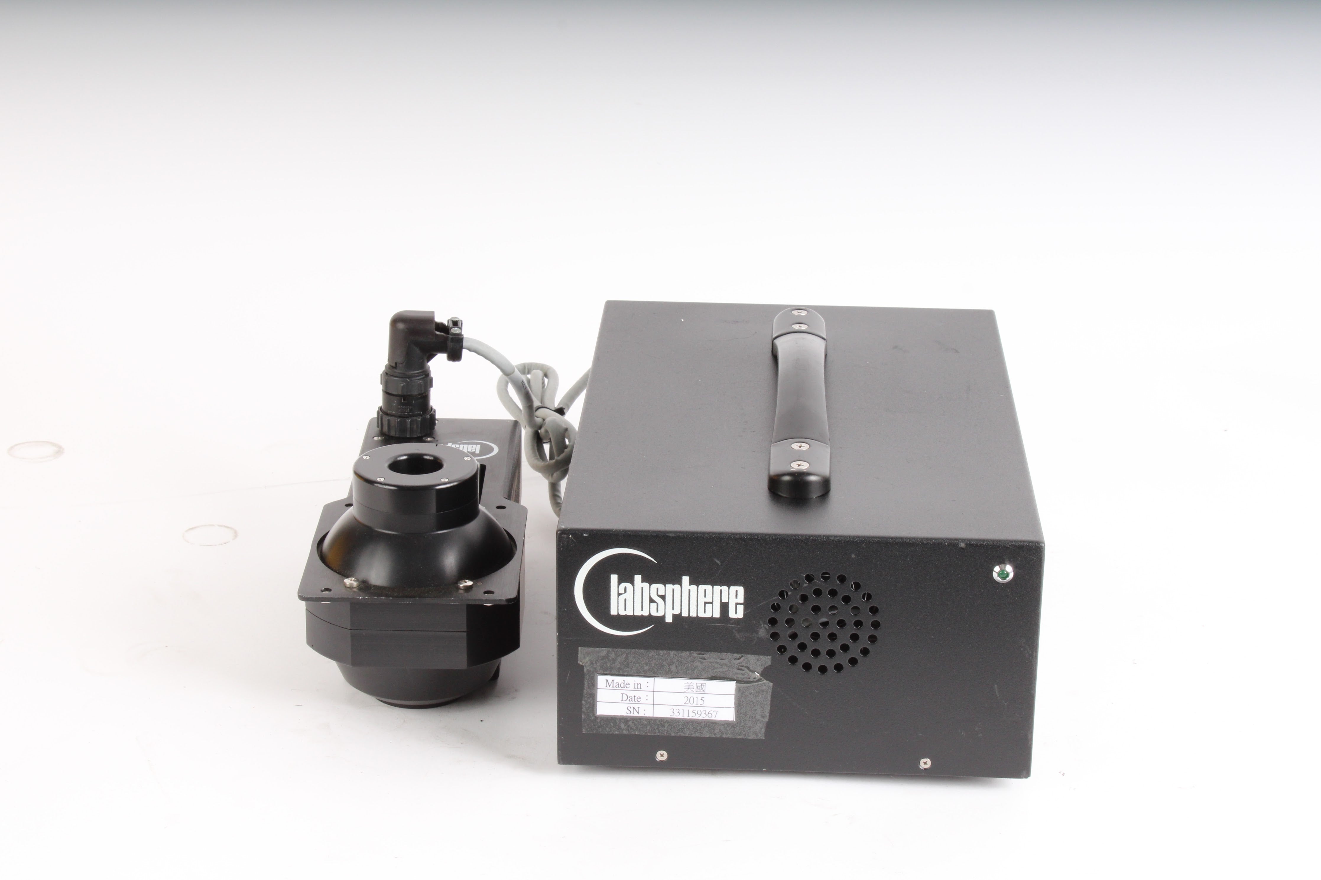 Labsphere AS-02992-200 4in AIS-1A Sphere w/ HFS-DPBG-005949 Light Sour ...