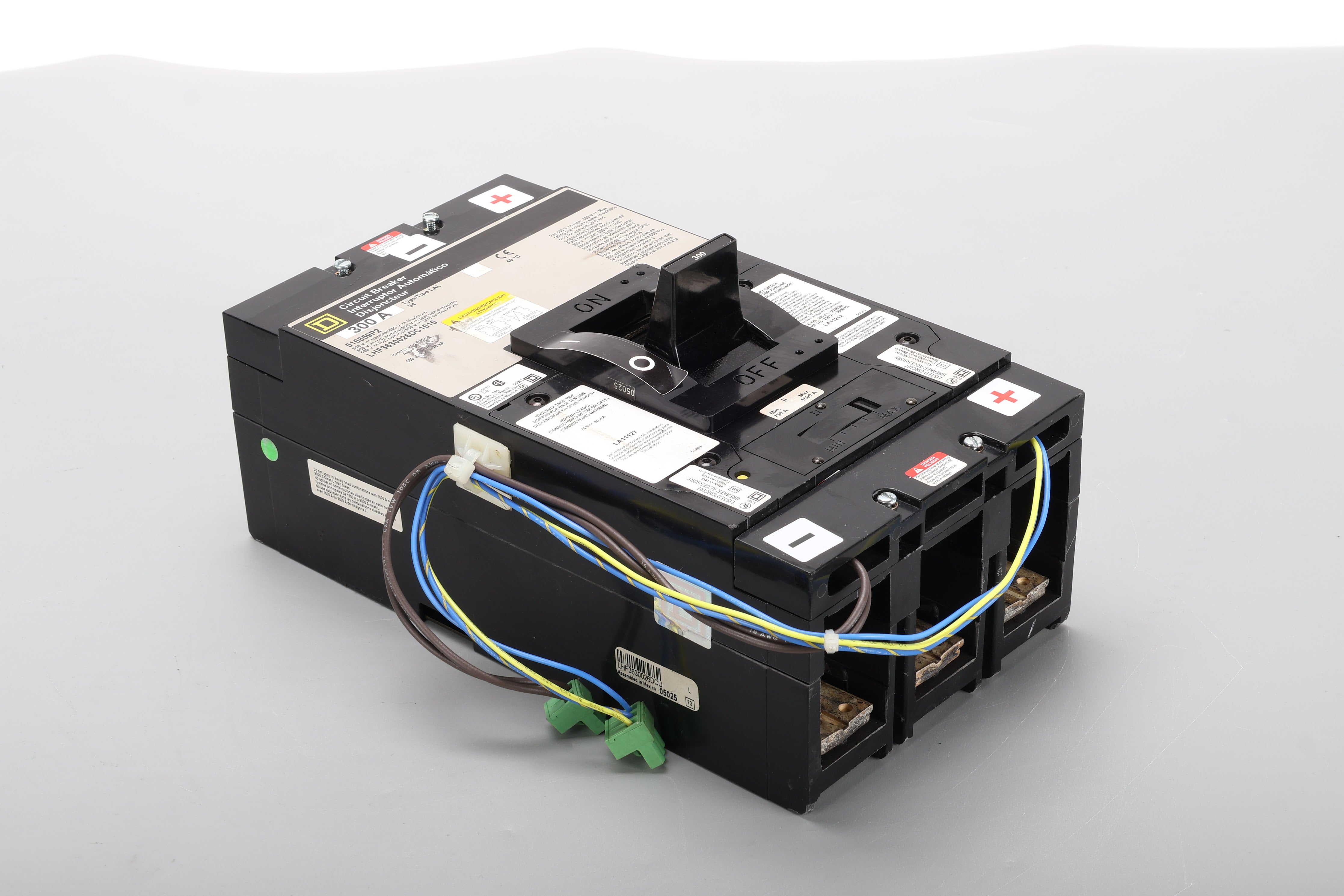 Square D LHF3630026DC1616 300 Amp Circuit Breaker – NTC Tech