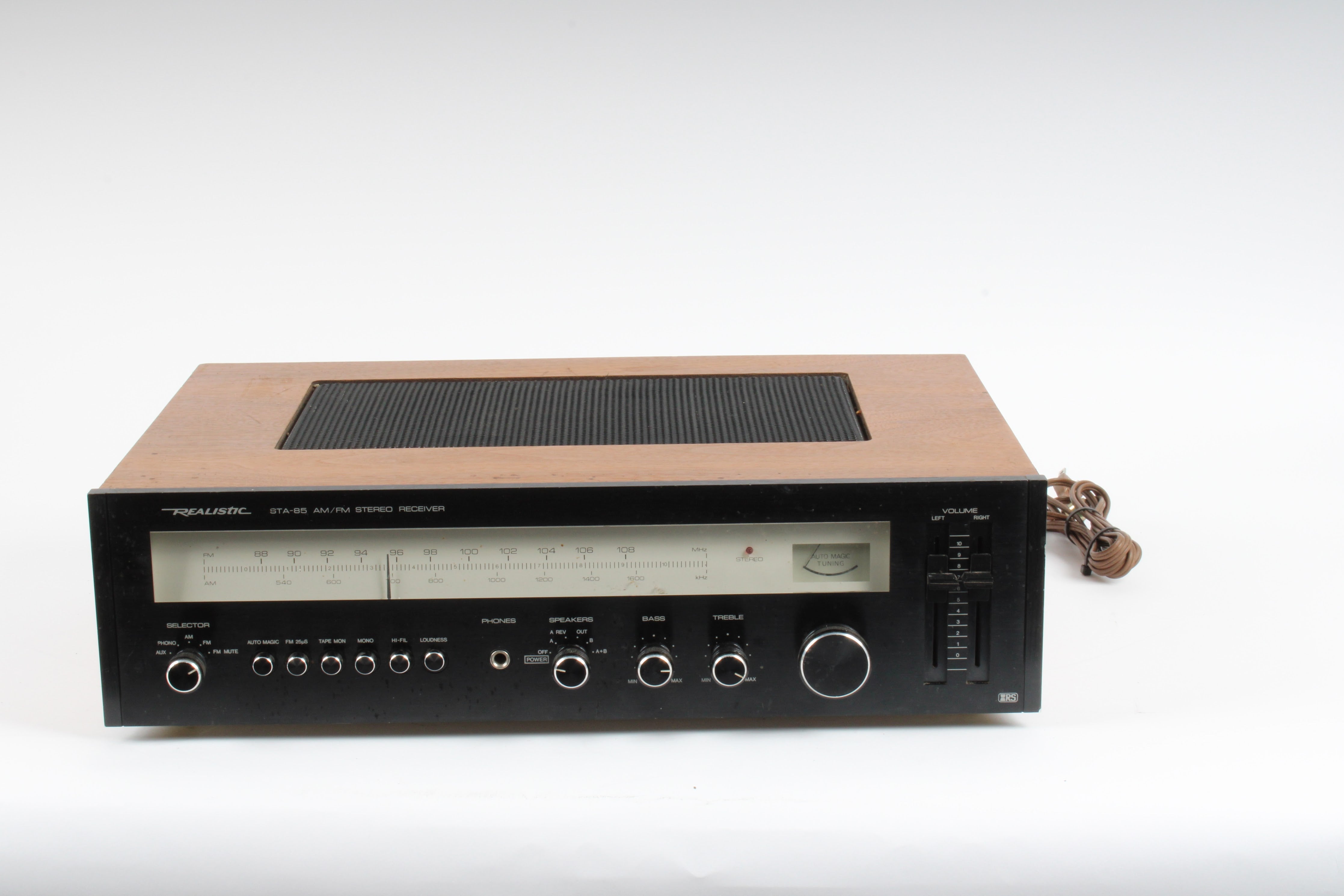 Realistic STA-85 AM/FM Stereo Receiver - Fair Condition – NTC Tech